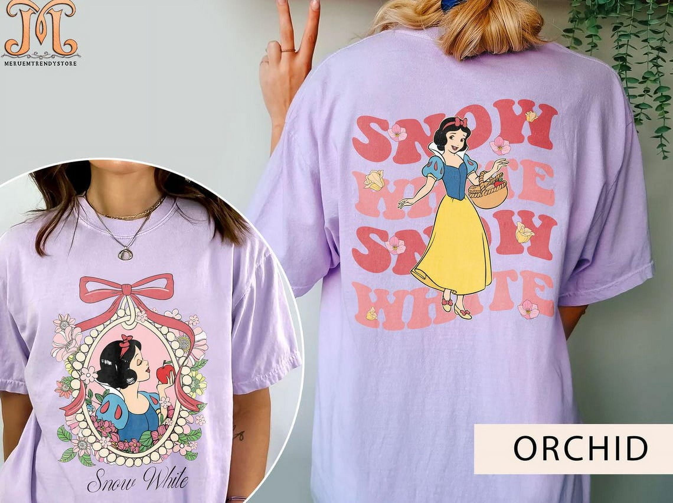 Retro Comfort Colors Disney Snow White T-Shirt, Disney Princess, Disney ...