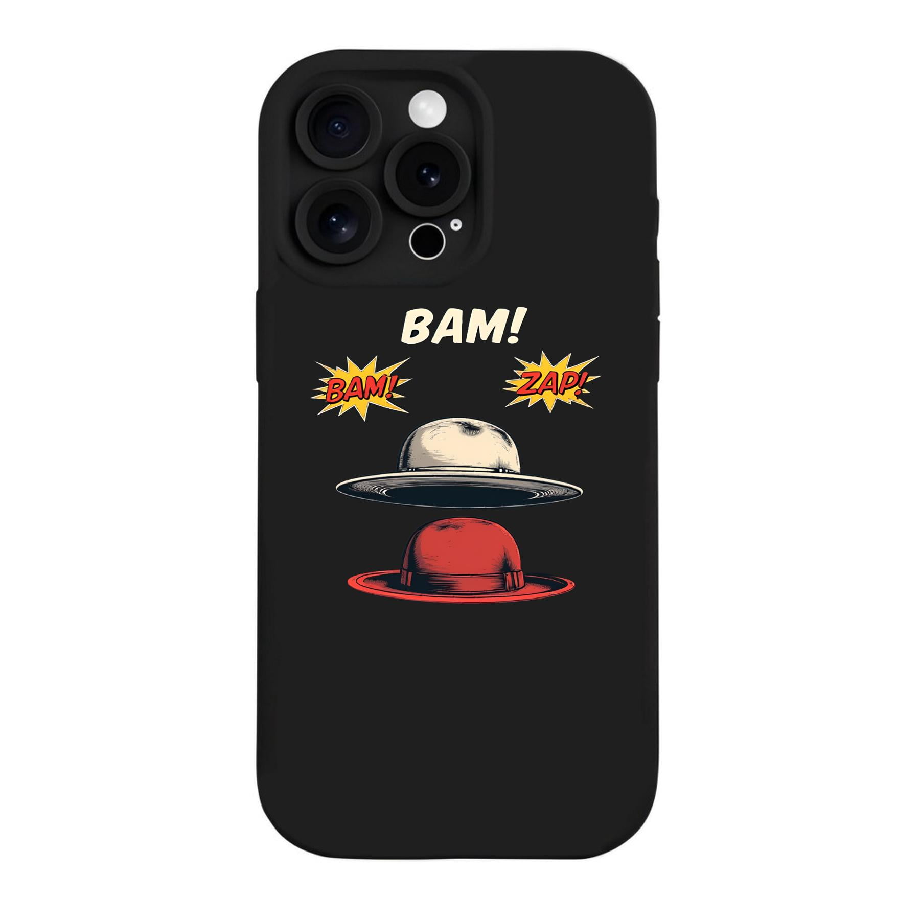 Retro Comic Style iPhone 15 Pro Case - Lightweight Yellowing Resistant ...