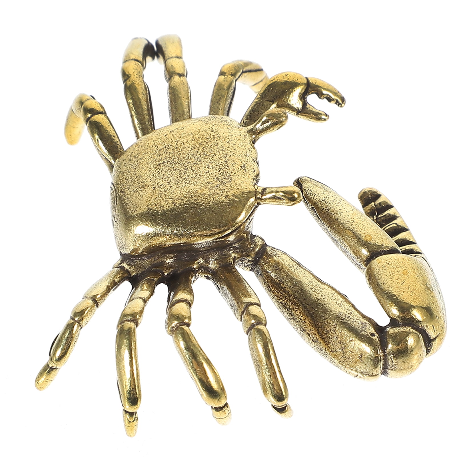 Retro Copper Crab Figurine Copper Crab-shape Sculpture Crab Shaped ...