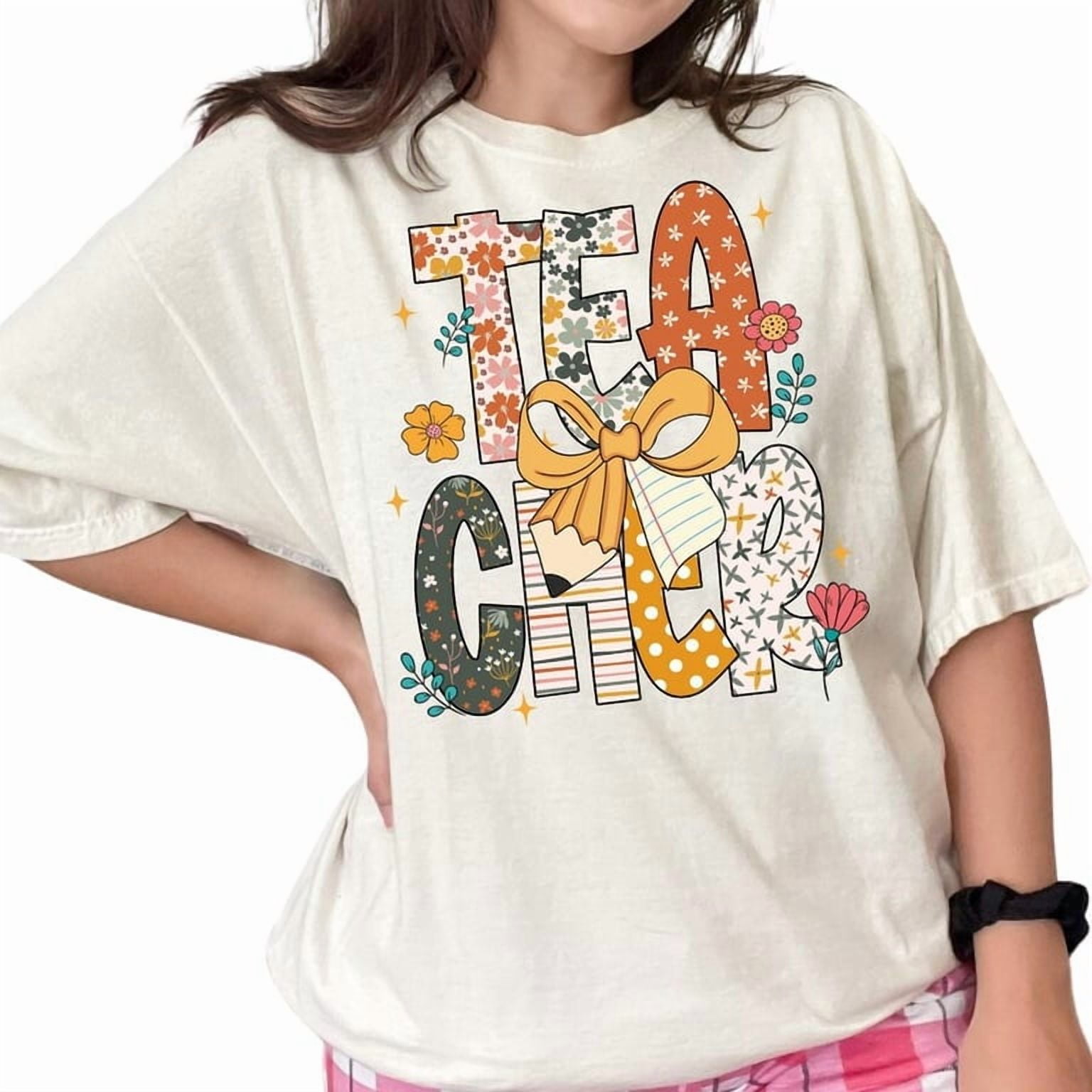 Retro Coquette Teacher Png Sublimation, Teacher Shirt Design, Teacher ...