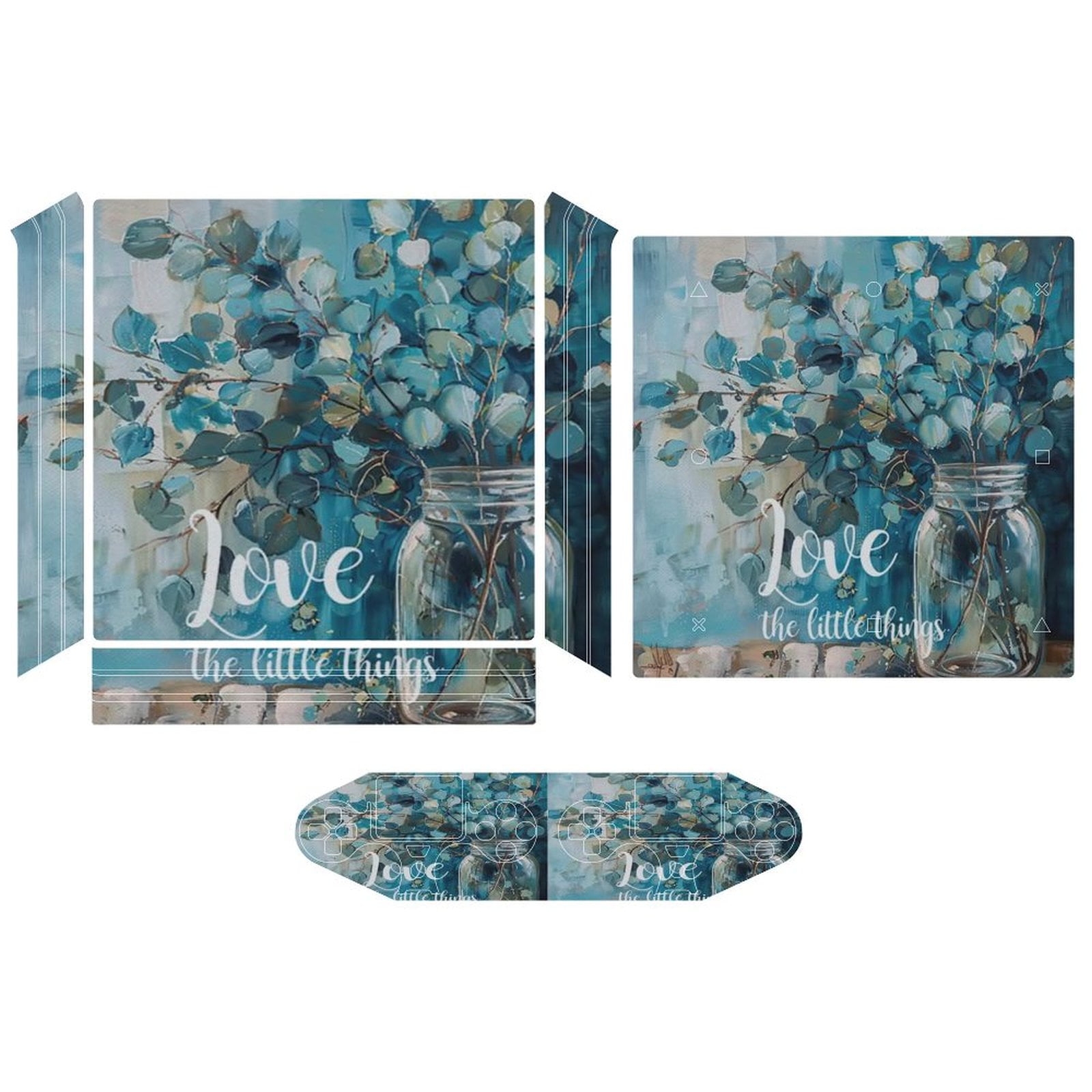 Retro Country Oil Painting PS4/PS4 Pro/PS4 Slim Skin Sticker For ...
