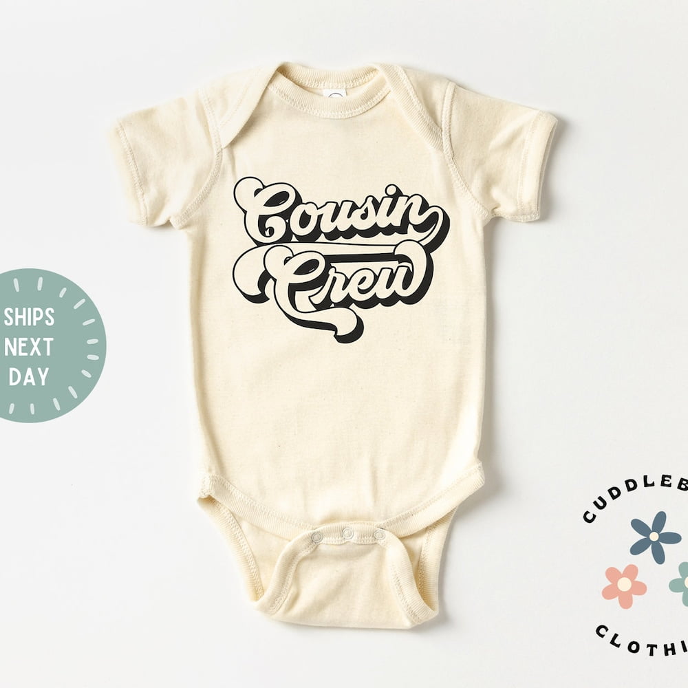 Retro Cousin Crew Baby Bodysuit, Cousin Crew Bodysuit, Cousin Tribe ...