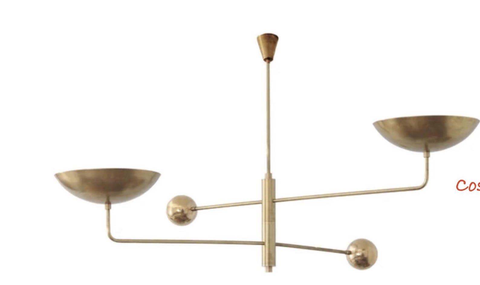 Retro Custom 2 Orbitale Ceiling Light - Walmart.com
