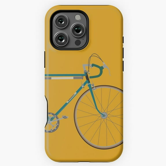 Retro Cycling Racing Bike Art iPhone Case 17 16 15 14 13 12 11 Pro Max ...