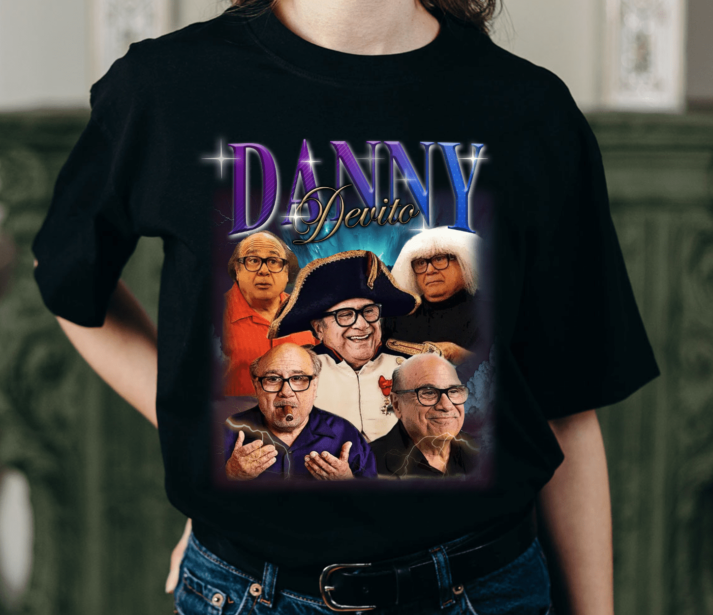 Retro Danny Devito Shirt -Danny Devito Tshirt,Danny Devito T shirt ...