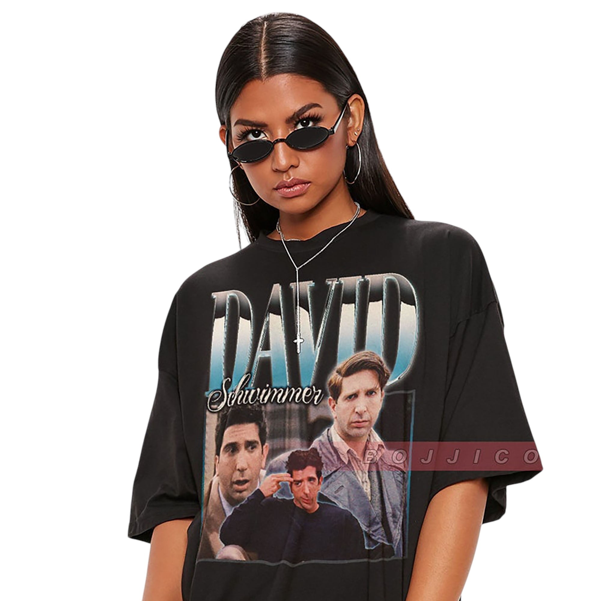 Retro David Schwimmer Ross Geller Vintage Unisex Classic 2D T-Shirt ...