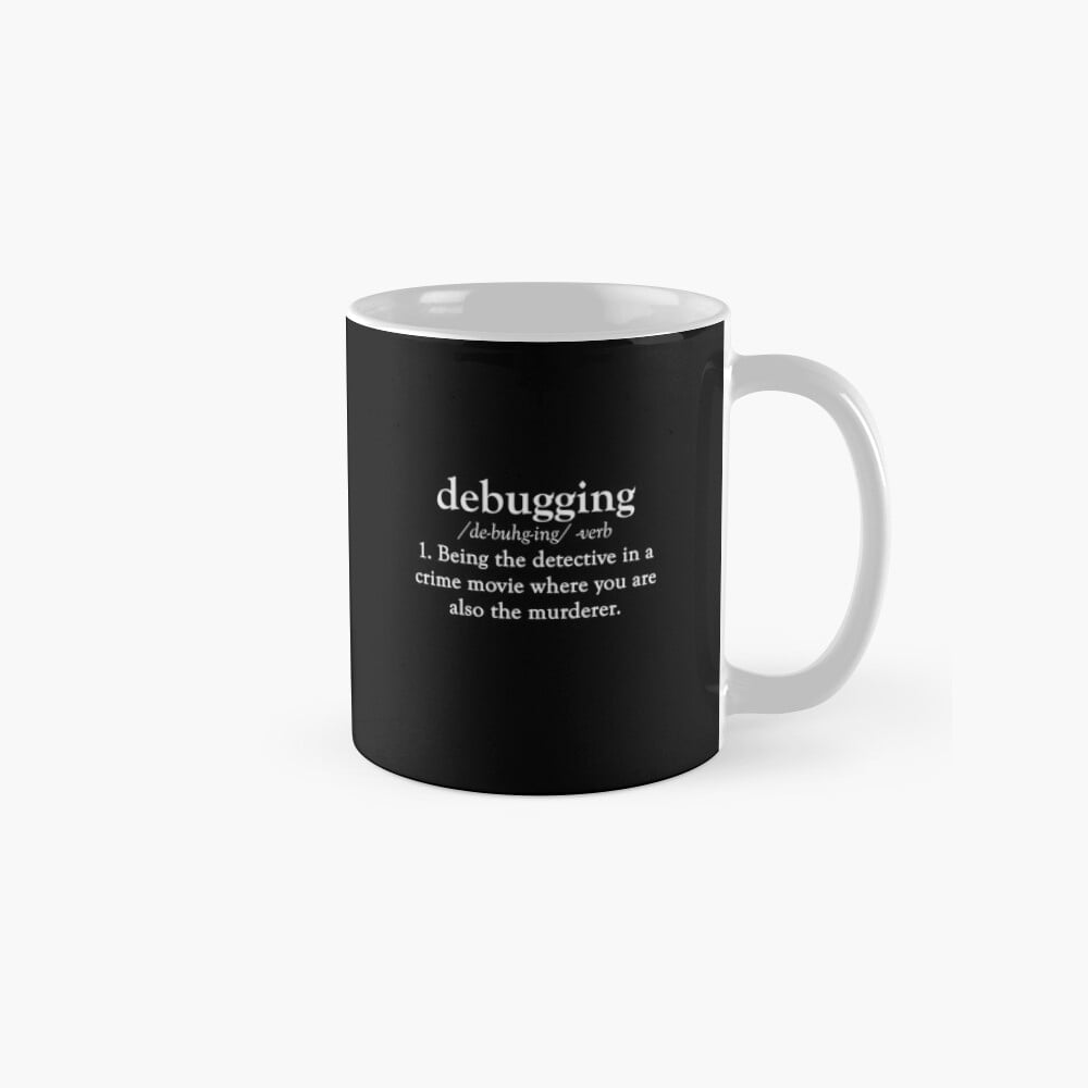 Retro Debugging Definition Funny Coding Programming Tee Classic Mug ... Retro Debugging Definition Funny Coding Programming Tee Classic Mug ...