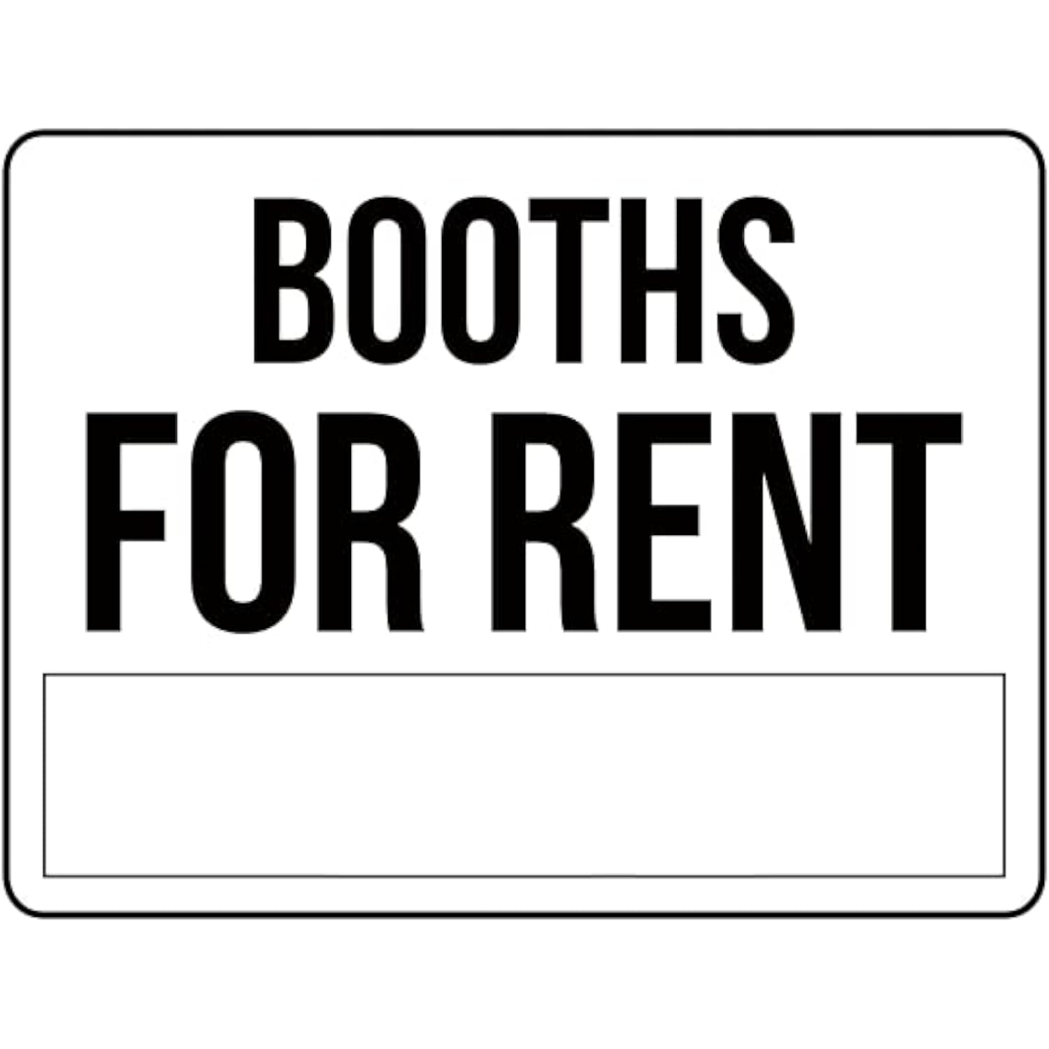 Retro Decor Tin Signs,“BOOTHS FOR RENT”,for garage,bar,restaurant ...