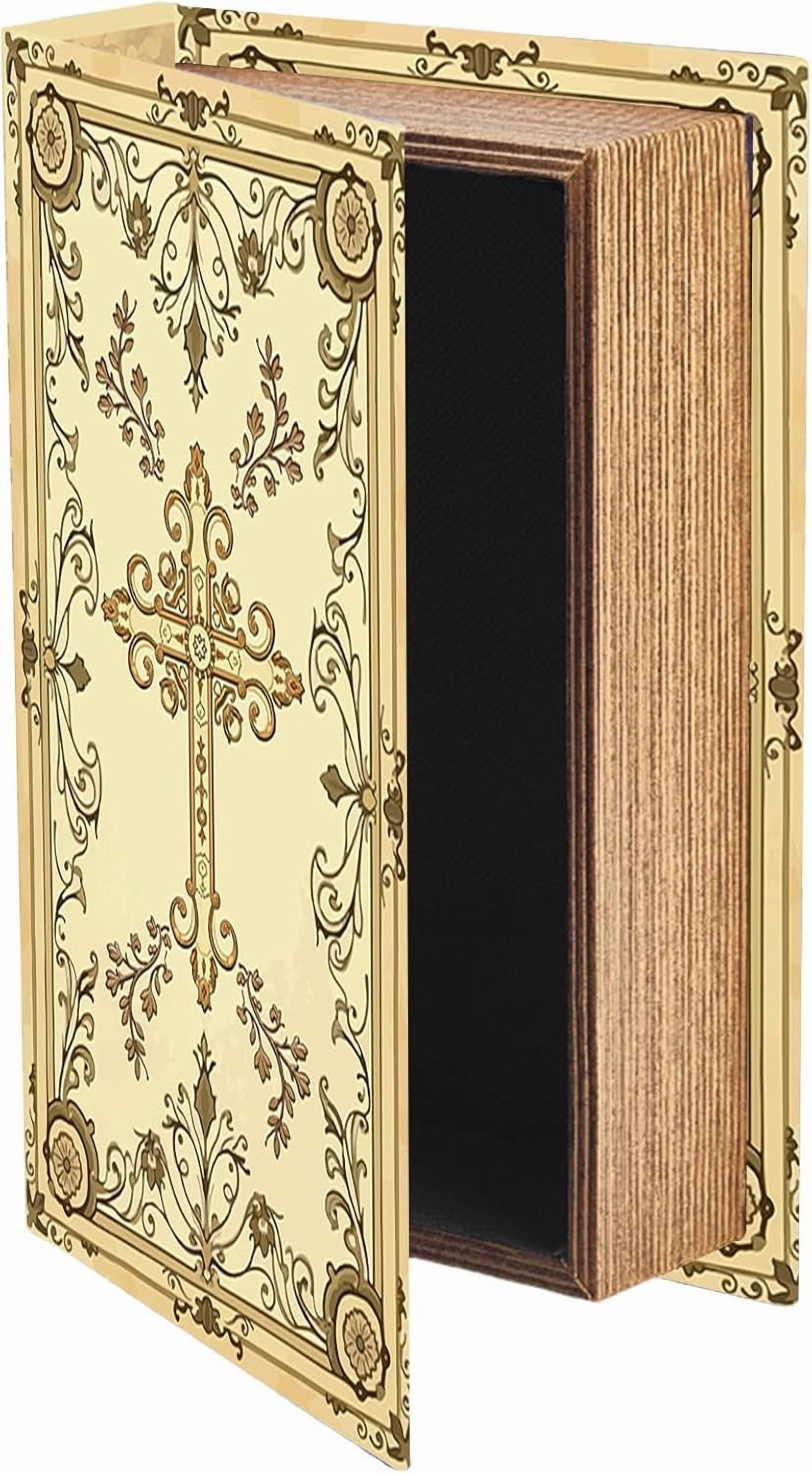 Retro Decorative Book Storage Box Book Boxes Decorative Fake Book ...