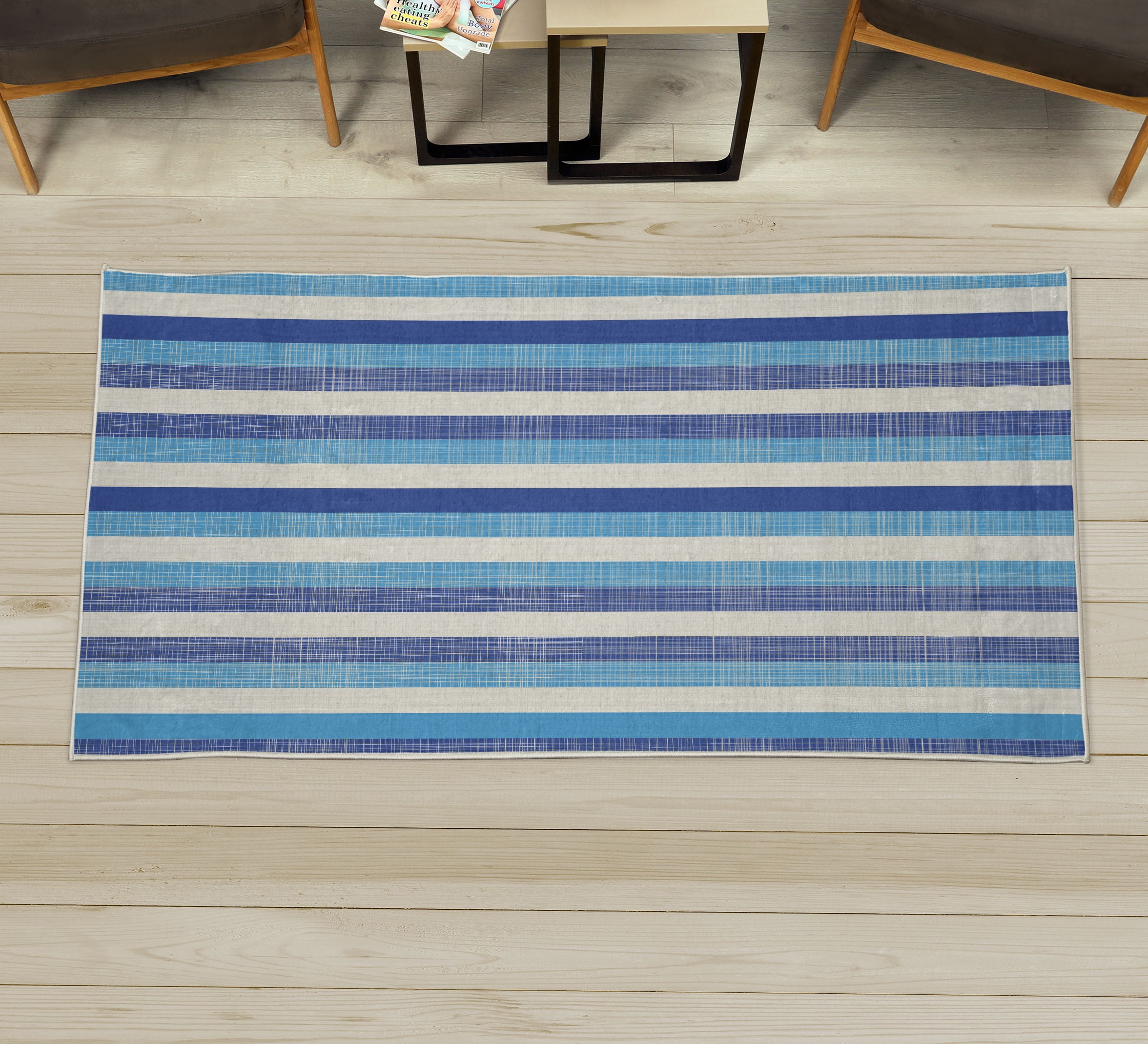 Retro Decorative Rug, Classical Vertical Stripes Pattern Texture Image ...