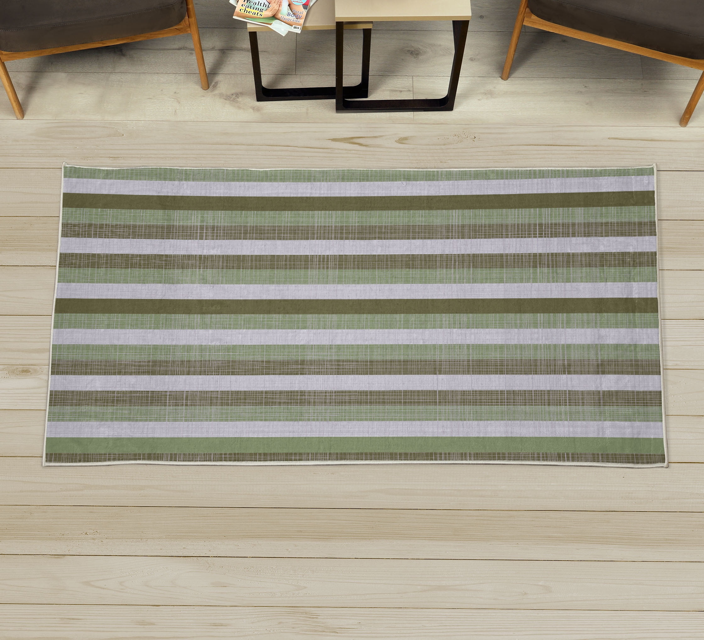 Retro Decorative Rug, Classical Vertical Stripes Pattern Texture Image ...