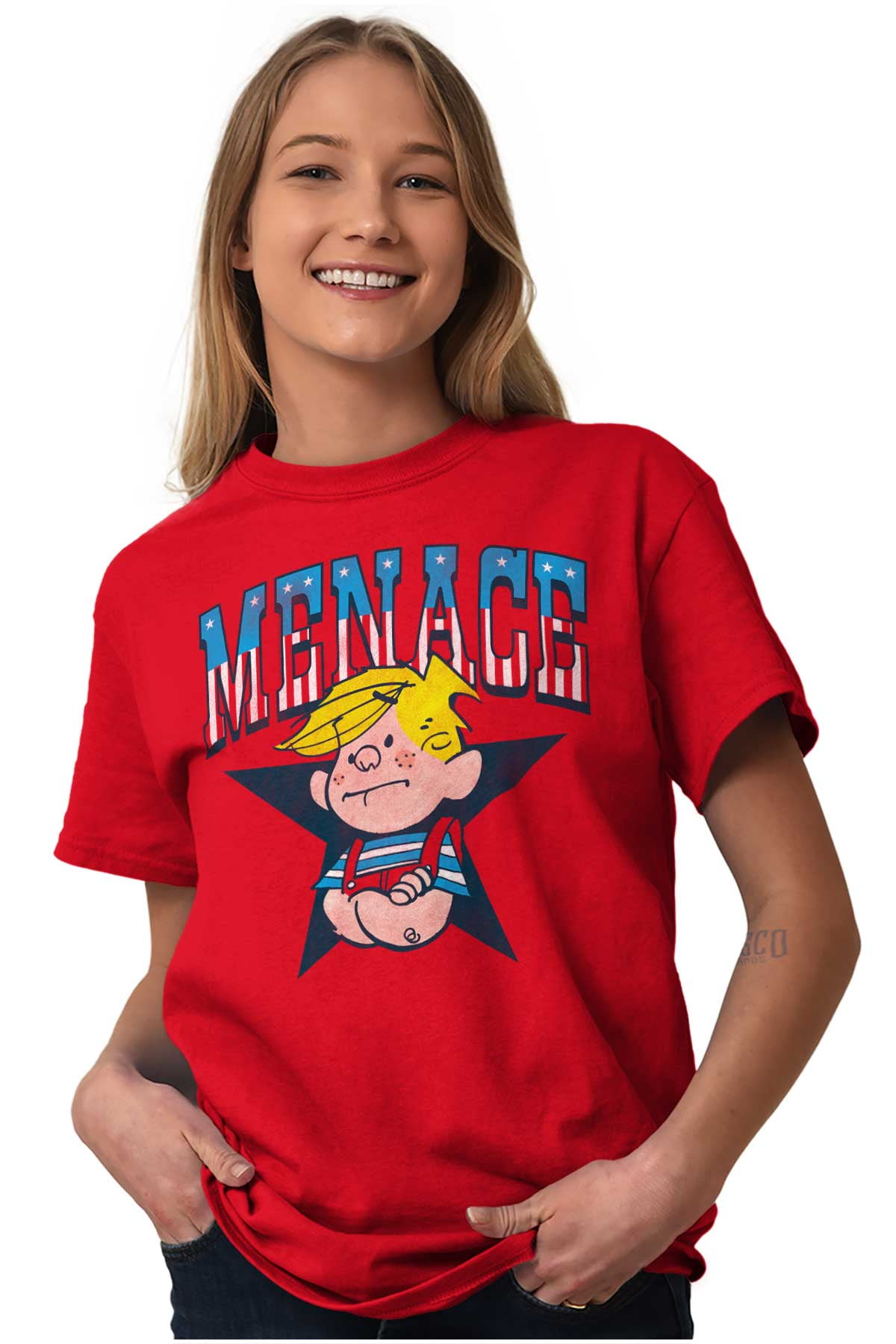 Retro Dennis The Menace American Star Men's Graphic T Shirt Tees Brisco ...