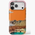 Retro Desert Vibes Southwest Cactus Landscape Phone Case for iPhone 11 ...