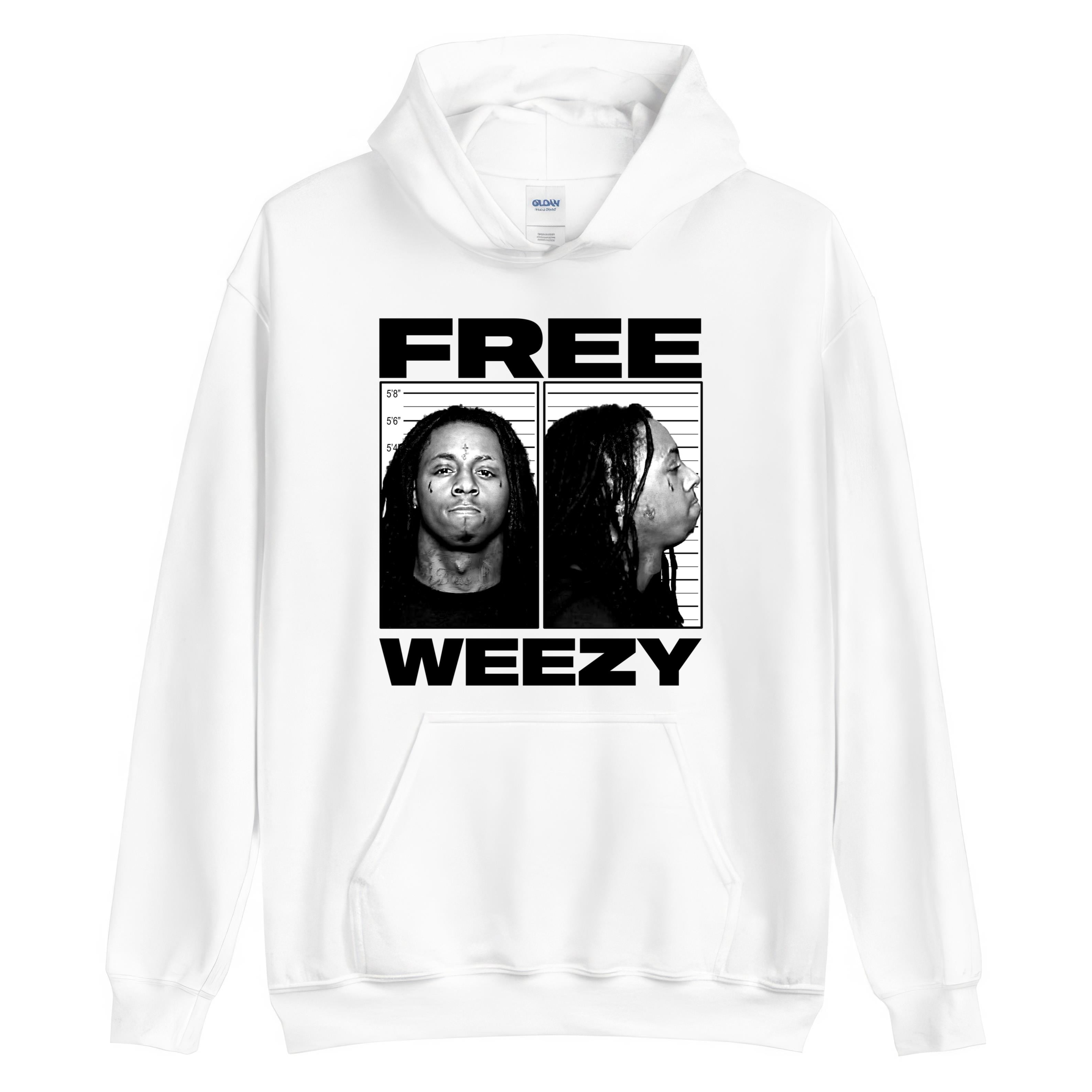 Retro Design Icon - Free Weezy Album Shirt White Unisex - Walmart.com