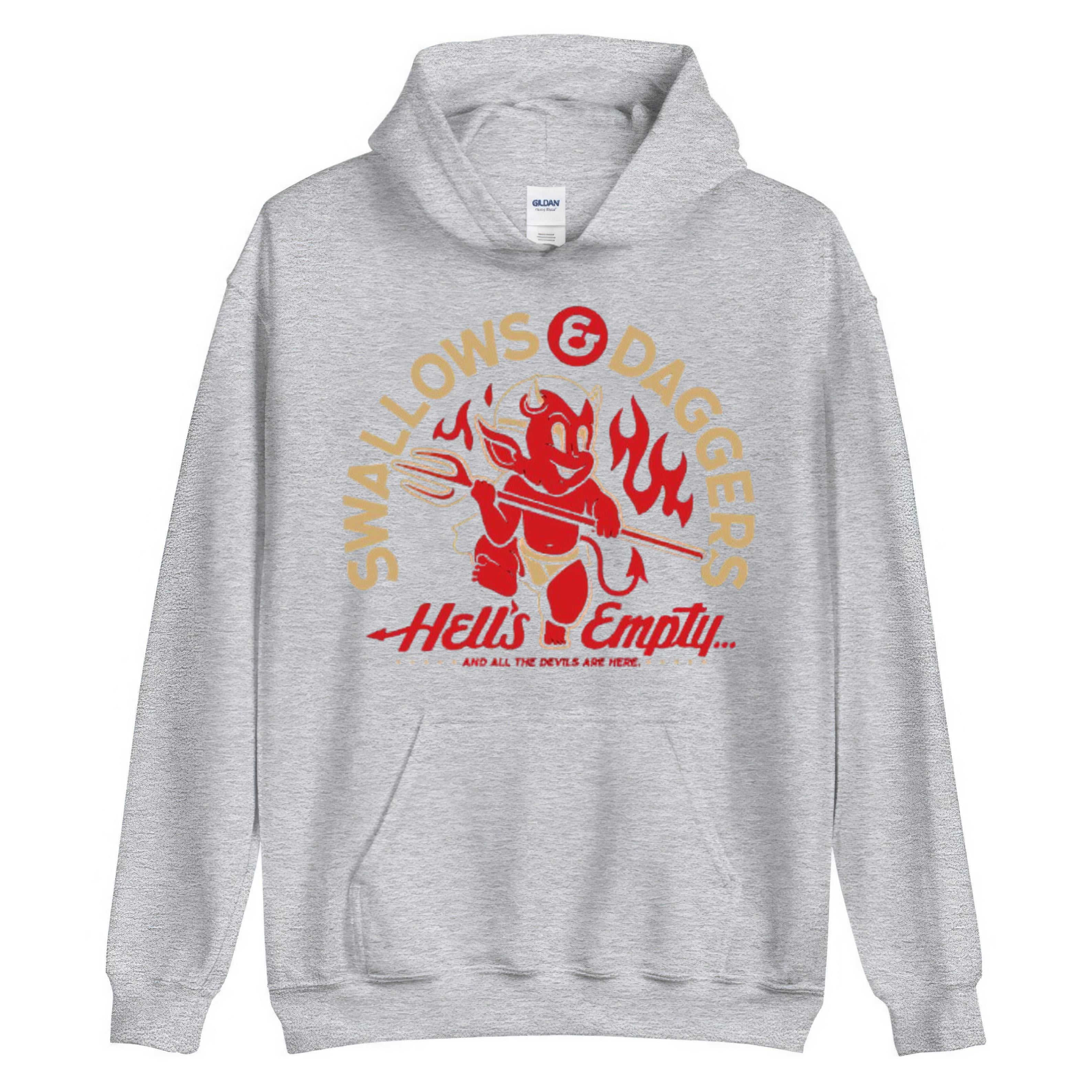 Retro Devil Cartoon Illustration - Vintage Tattoo-Inspired Artwork ...