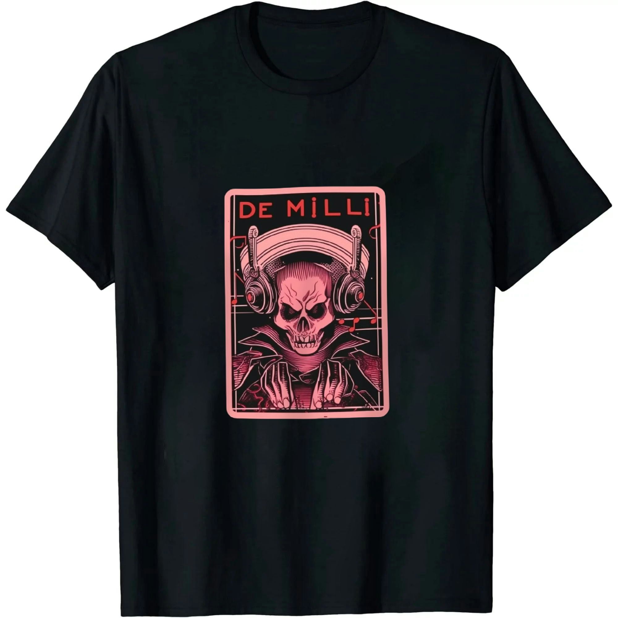 Retro Devil Music Anime Gift - 80s Aesthetic Occult T-Shirt - Walmart.com