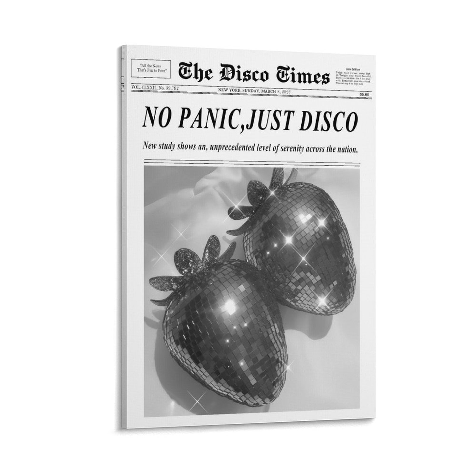 Retro Disco Disco Time Posters Wall Art Decorative Posters Room ...