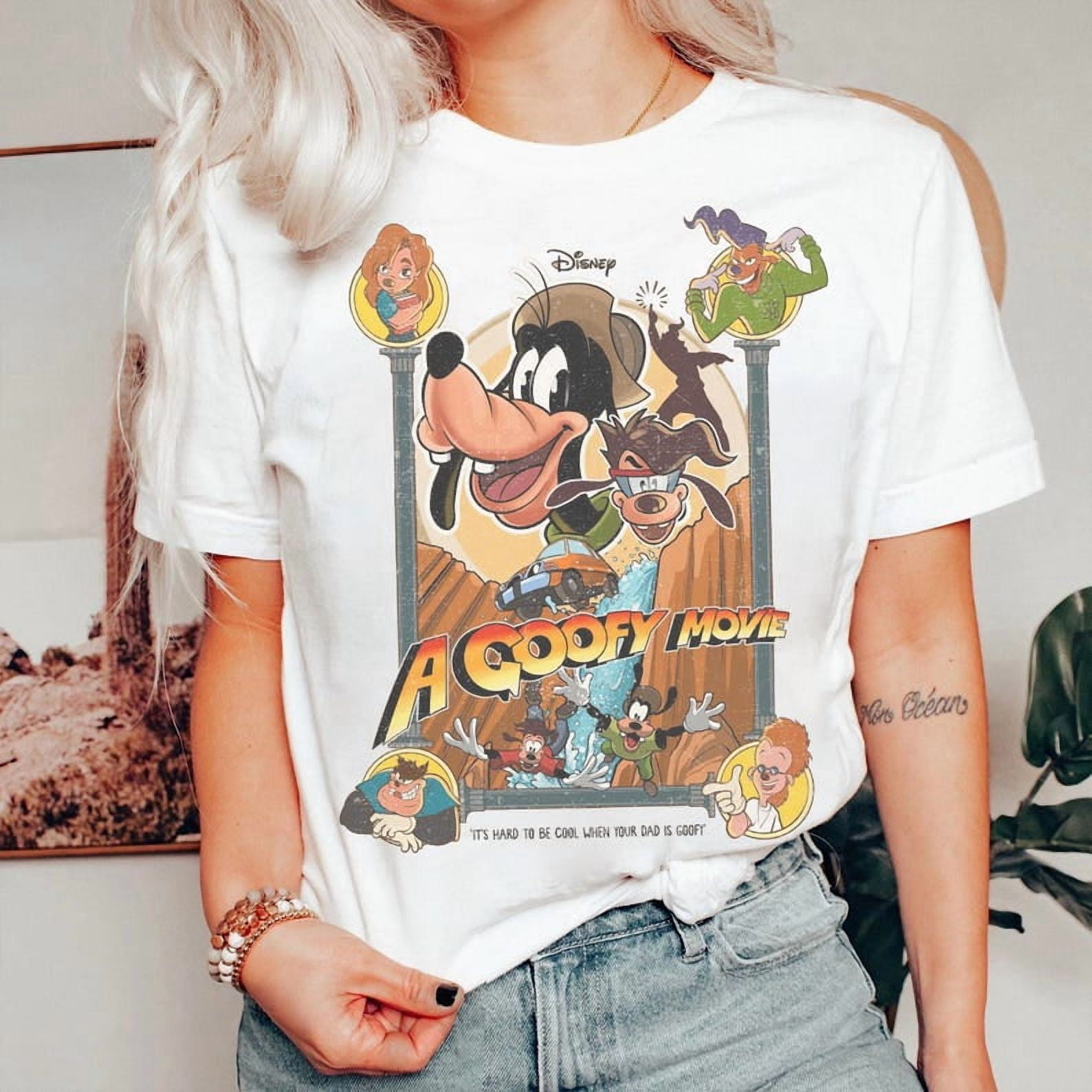 Retro Disney A Goofy Movie Characters Shirt, Powerline Goofy Max ...