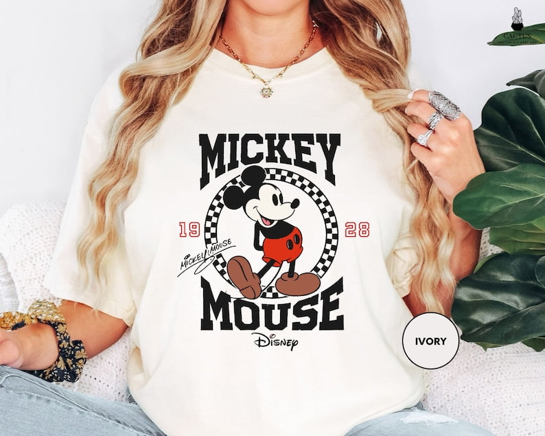 Retro Disney Couple Mickey Minnie Mouse Shirt, Walt Disney World T ...
