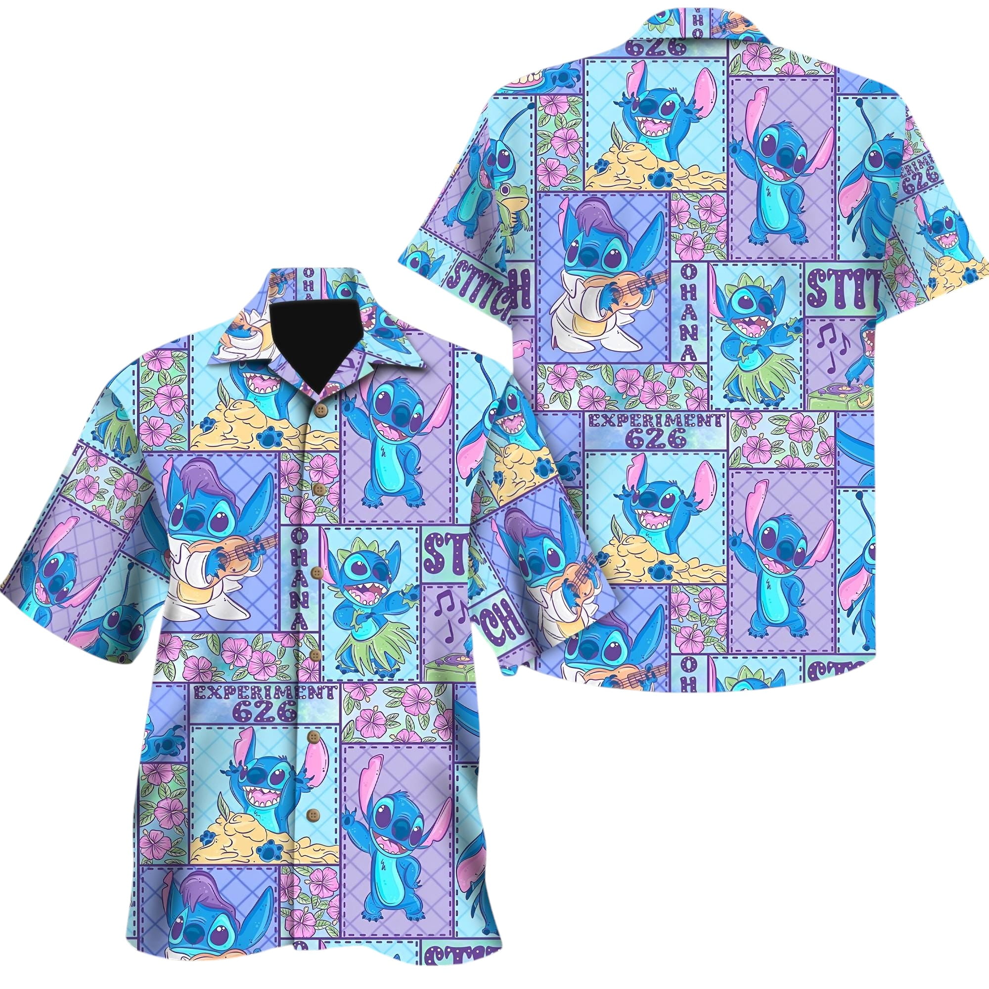 Retro Disney Cruise Hawaiian Shirt, Mickey and Friends Design - Walmart.com