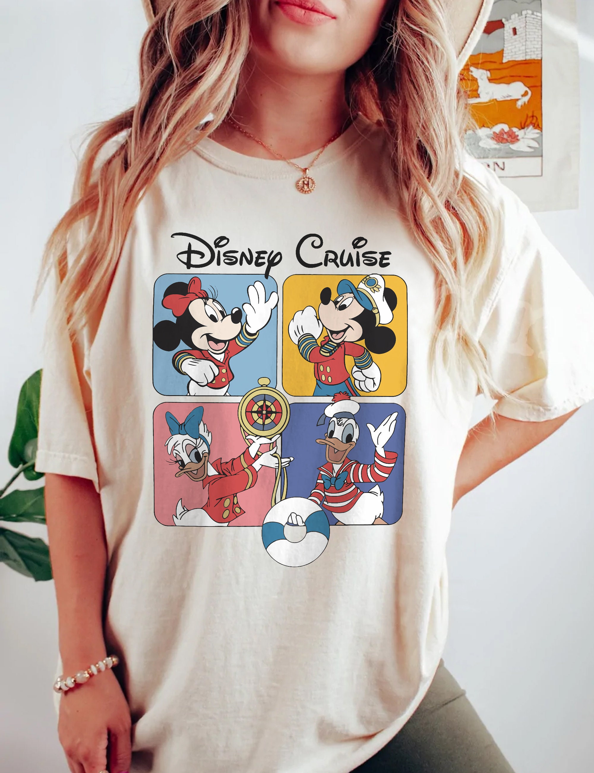 Retro Disney Cruise Shirt, Mickey and Friends Shirt, Mickey Minnie Donald Daisy, Disneyworld ...
