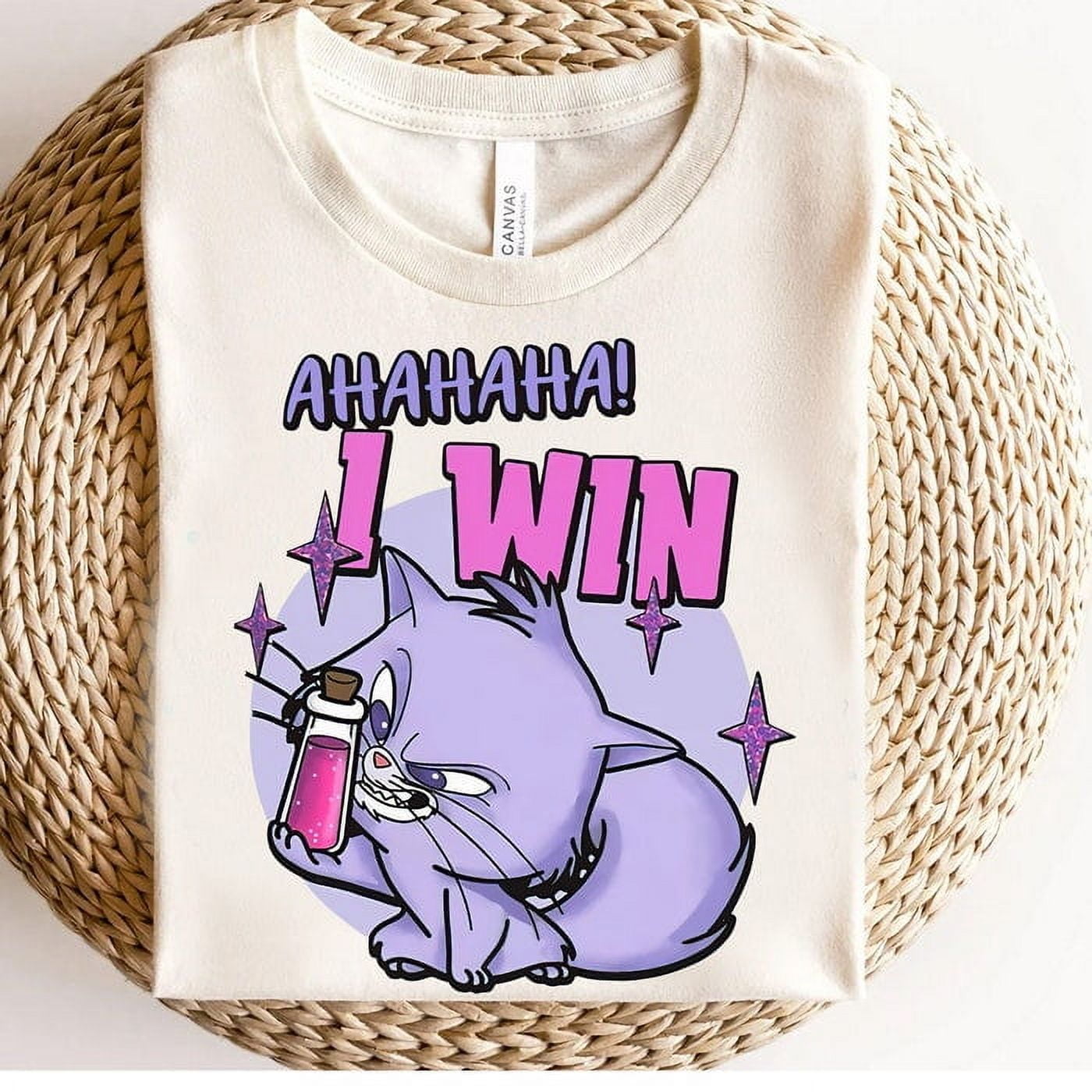Retro Disney Emperor's New Groove Yzma Cat Ahaha I Win Shirt, Disney ...