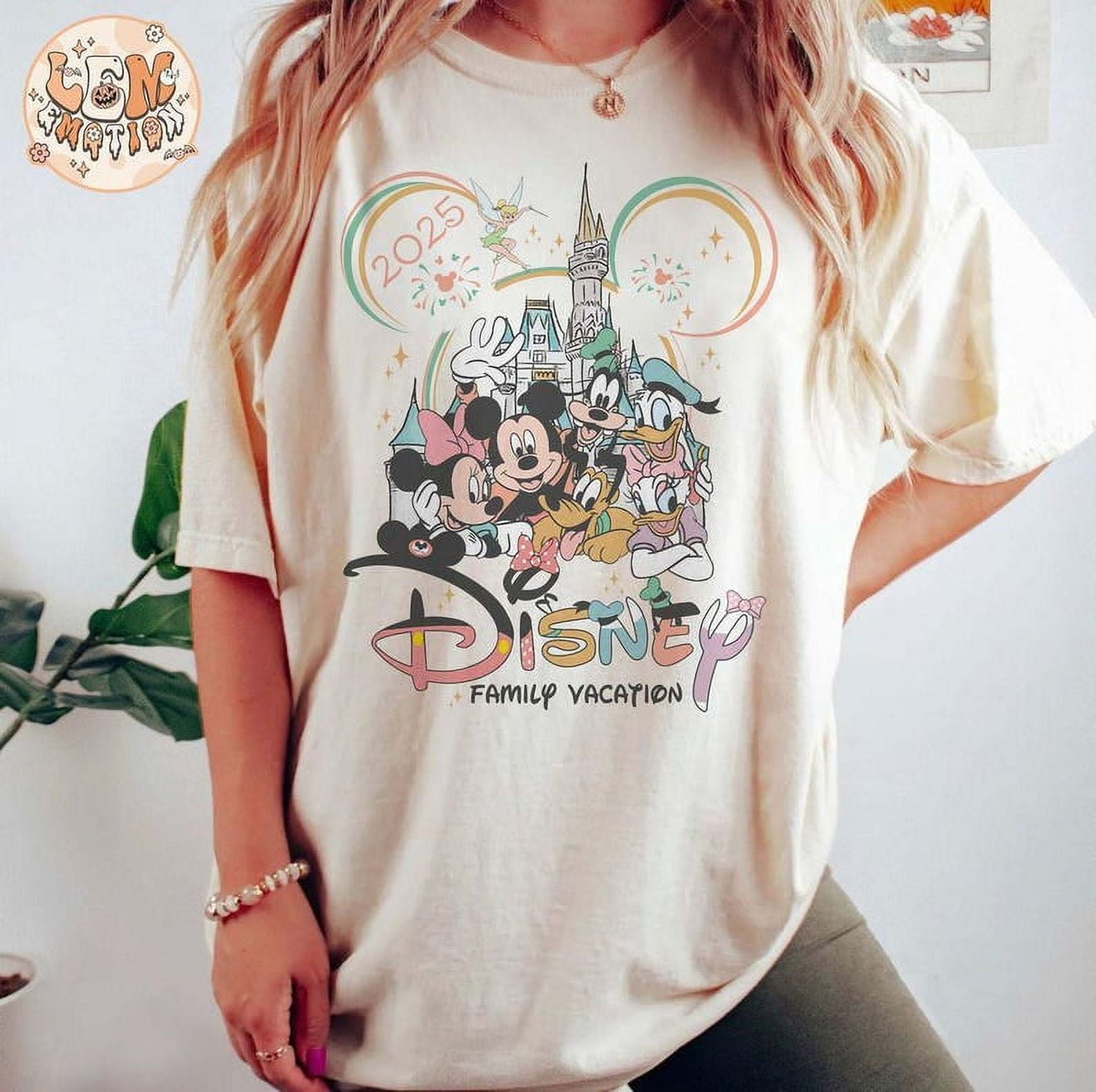 Retro Disney Family Trip 2025 Shirt, Disney Family Shirt 2025, Disneyland Trip Tee, Disney ...