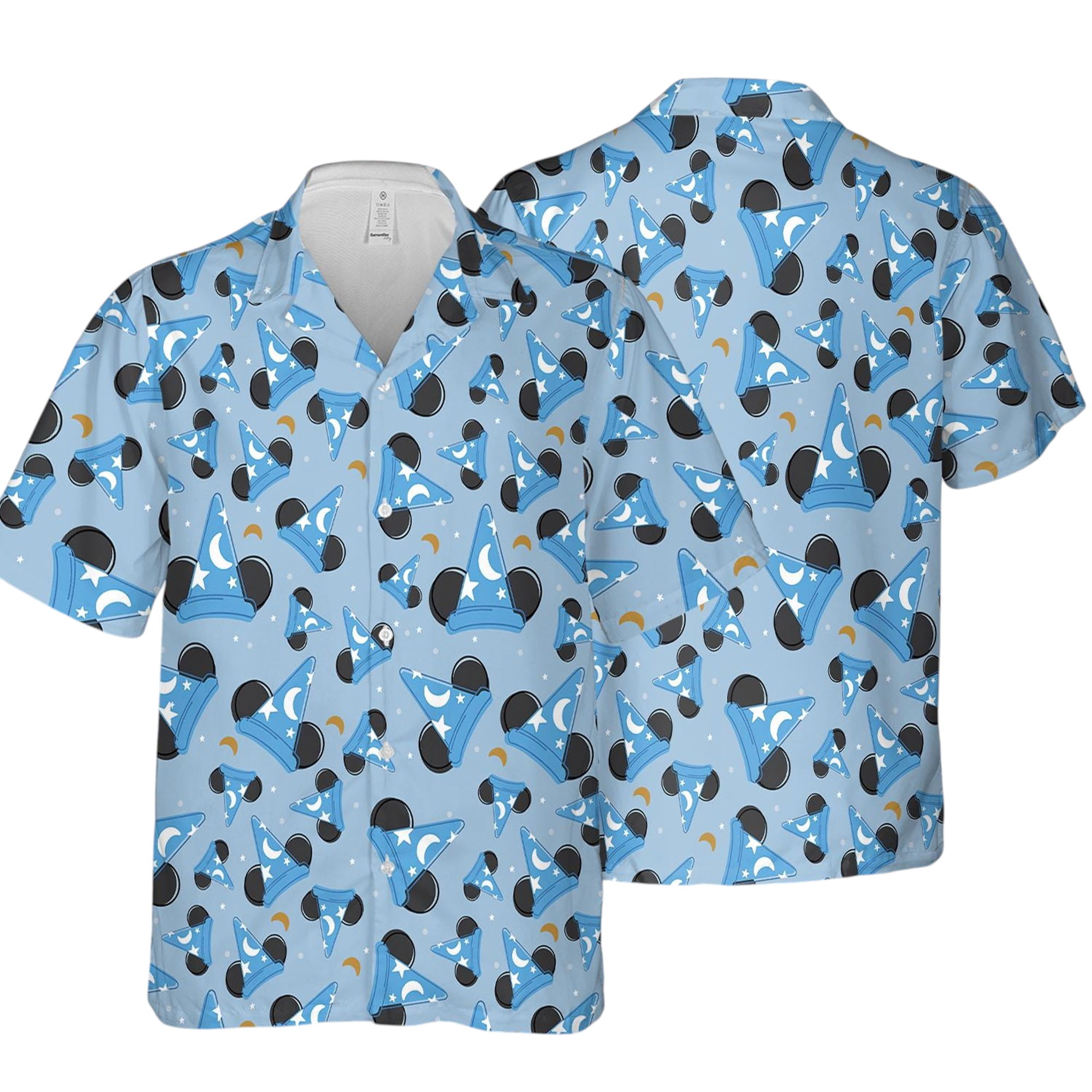 Retro Disney Fantasia Mickey Hawaiian Shirt, Retro Disney Magic Hawaii ...