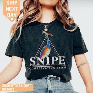 Retro Disney Pixar Paradise Falls Kevin Bird Snipe Conservation Shirt ...