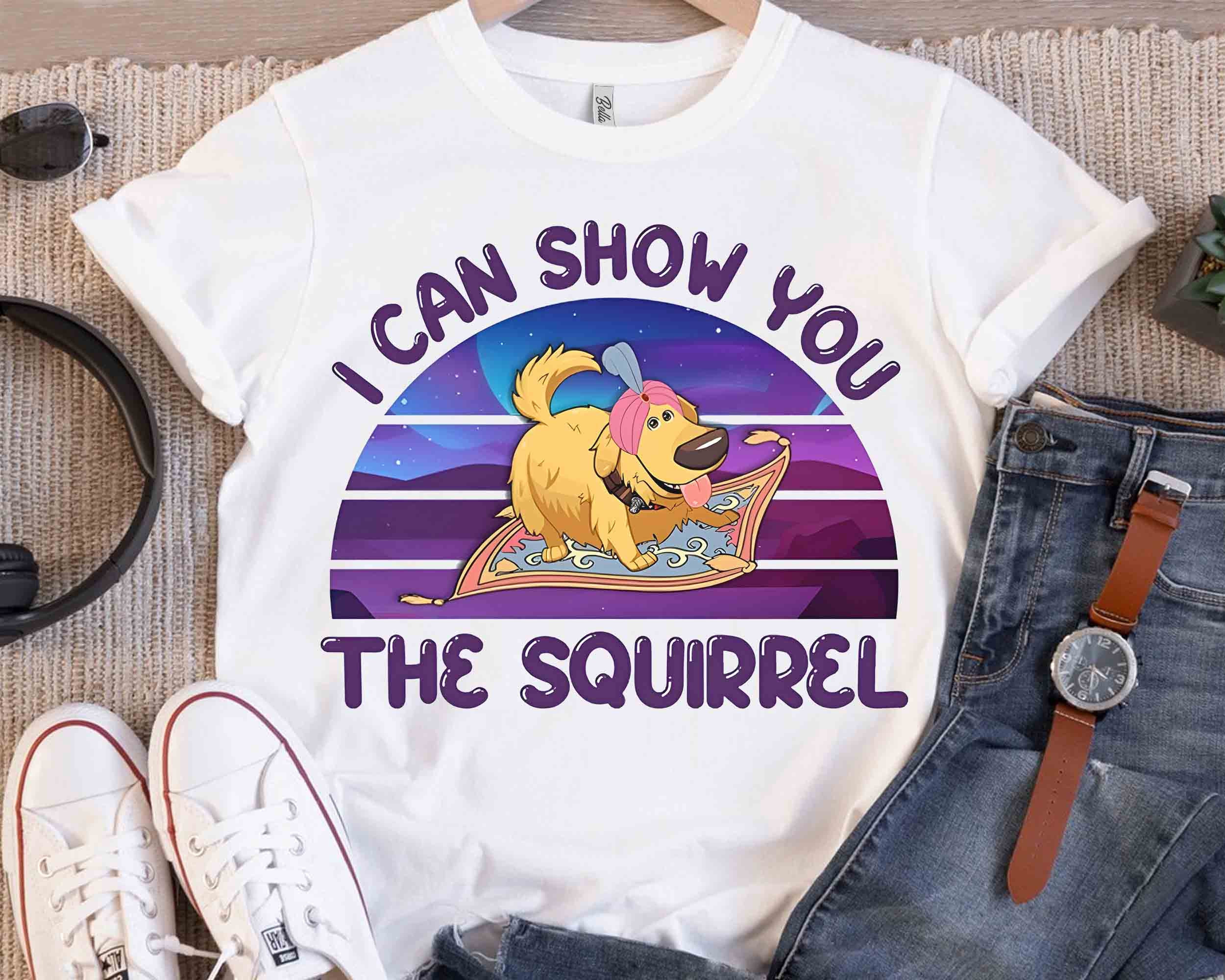 Retro Disney Pixar Up Dug I Can Show You The Squirrel Custom Aladdin ...