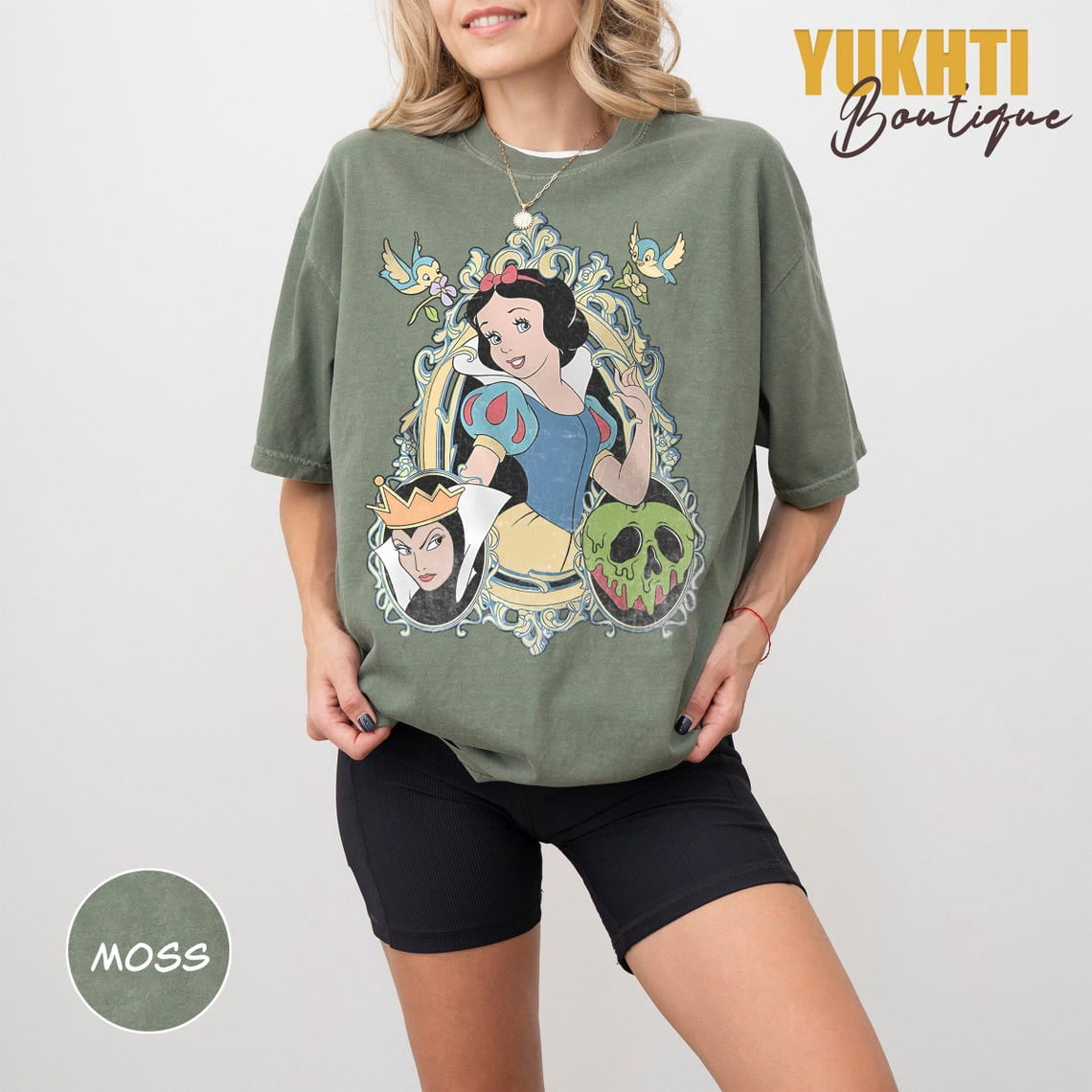 Retro Disney Snow White Comfort Colors T-Shirt, Evil Queen Shirt ...