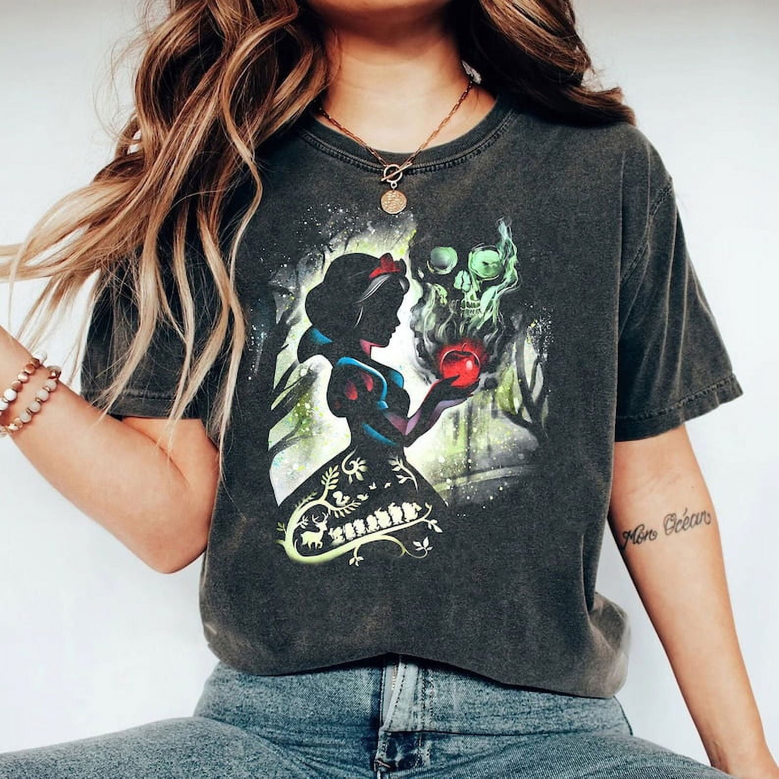 Retro Disney Snow White Princess Portrait Shirt, Walt Disney World T ...