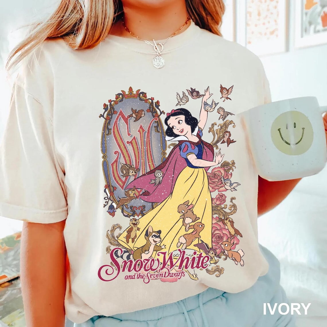 Retro Disney Snow White and the Seven Dwarfs Comfort Colors Shirt ...