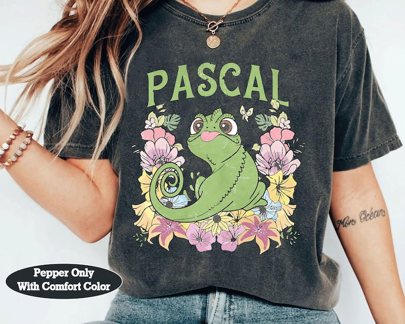 Retro Disney Tangled Pascal Shirt, Walt Disney Tee, Disneyland T-Shirts ...