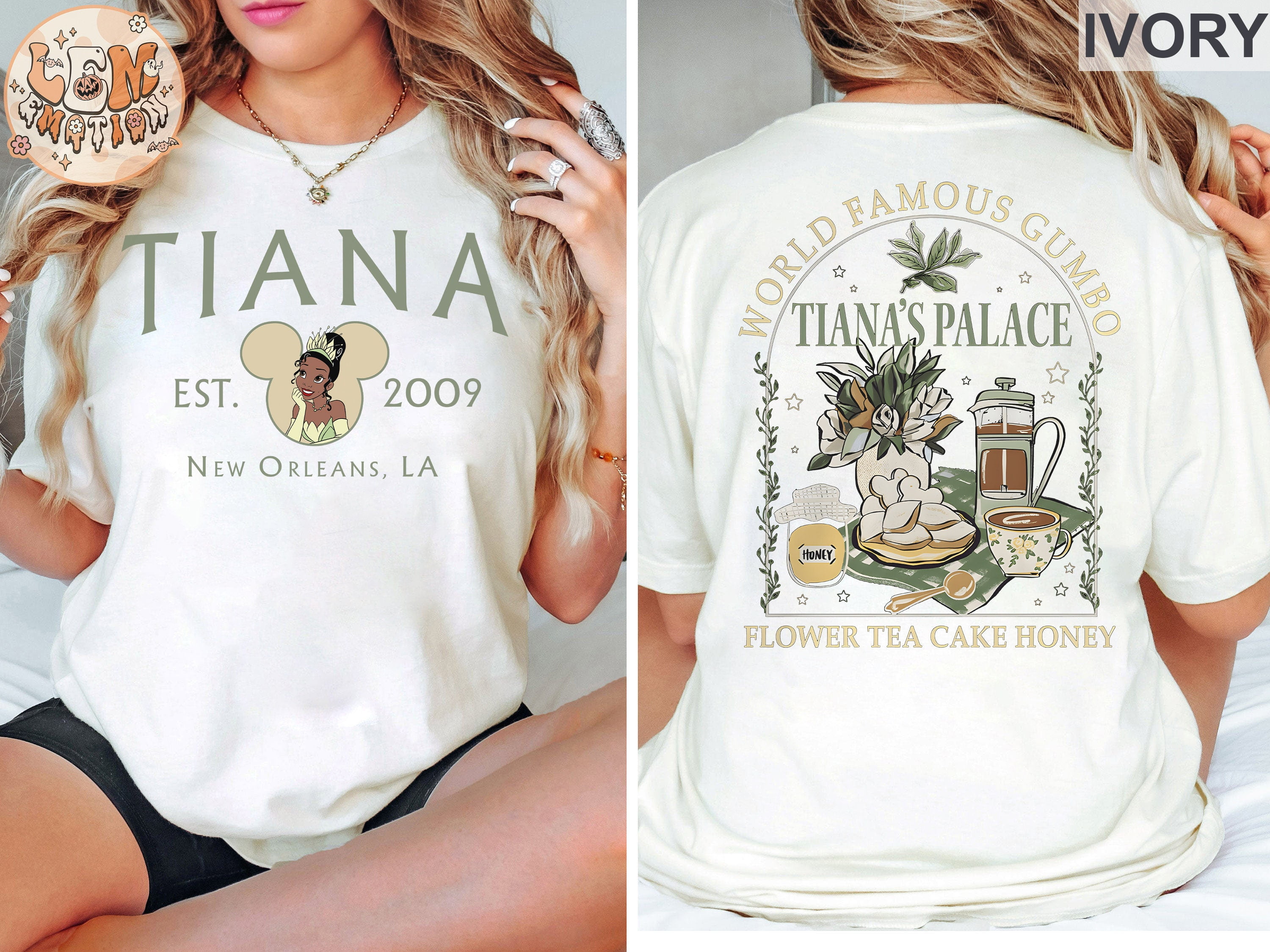 Retro Disney Tiana 2 Sided Shirt, Princess Tiana Shirt, Tiana The Frog ...
