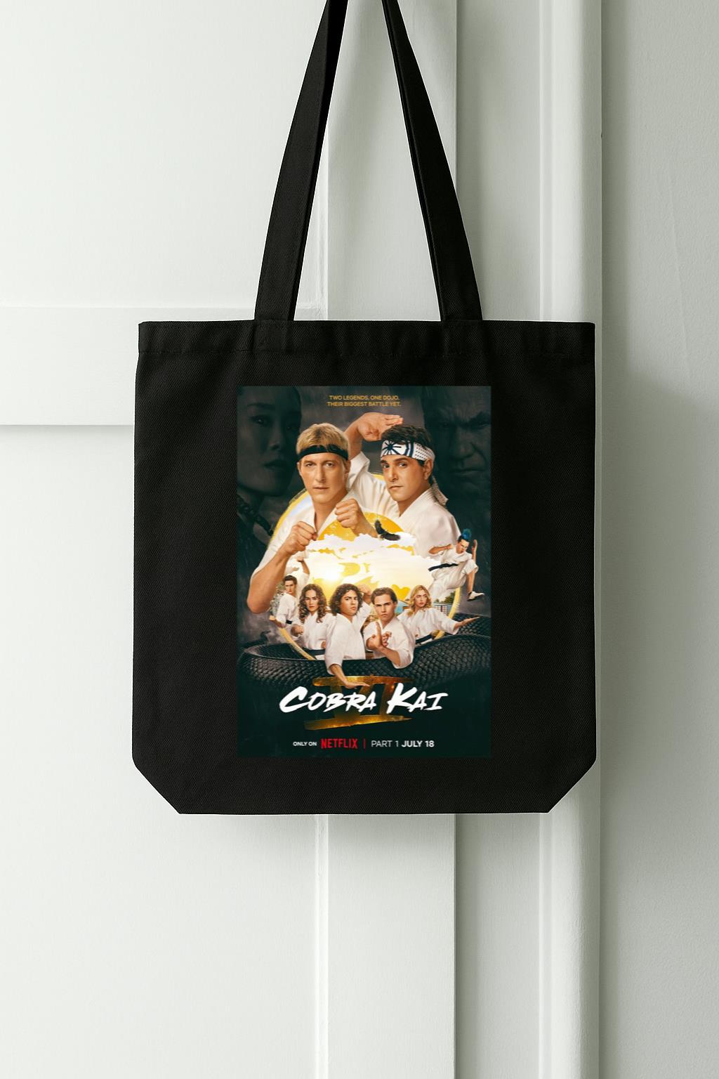Retro Dojo Training Club Bag – 80s Martial Arts Style Graphic , S ...