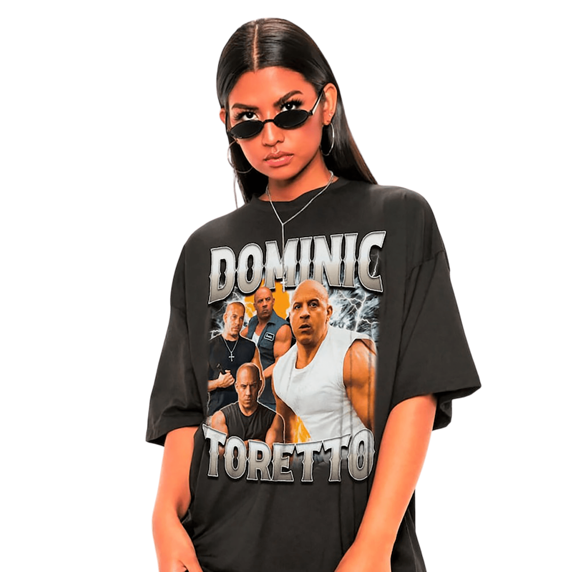 Retro Dominic Toretto Unisex Classic 2D T-Shirt - Vin Diesel, Fast ...