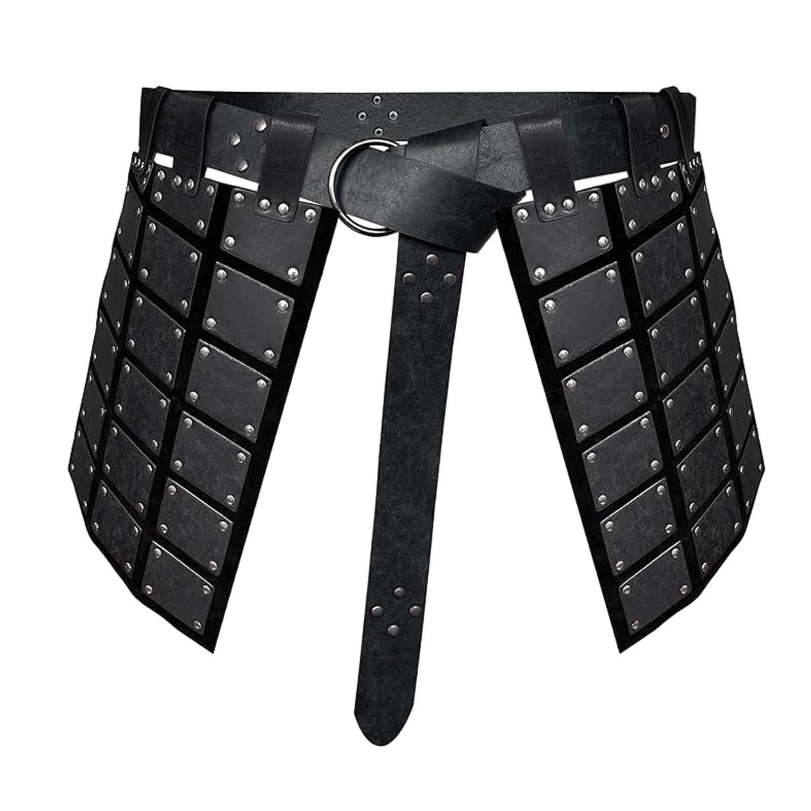 Retro Double Sided Waist Armors with Belt Medieval Pants Accessories ...