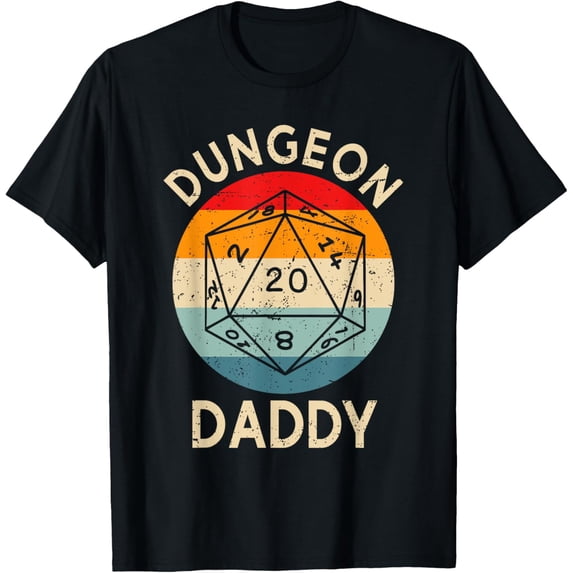 Retro Dungeon Daddy T-Shirt - Walmart.com