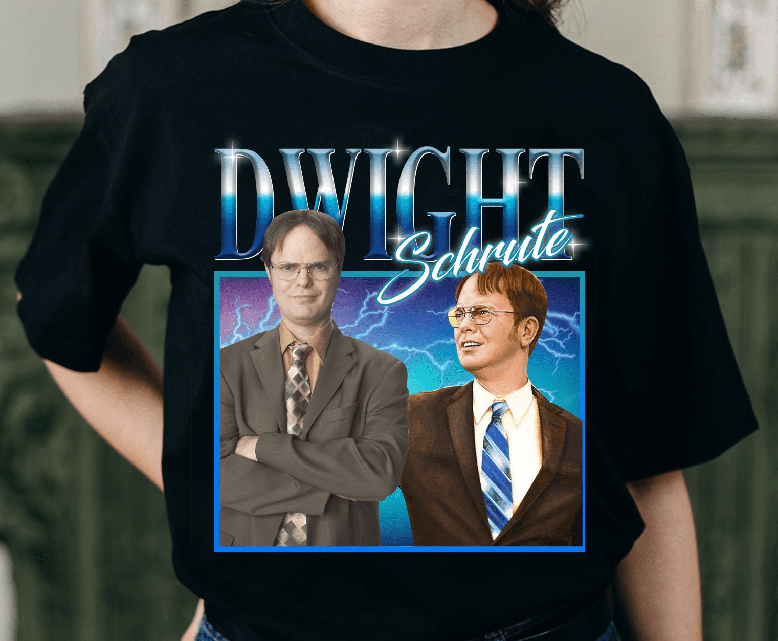 Retro Dwight Schrute Shirt -Dwight Schrute Tshirt,Dwight Schrute T ...