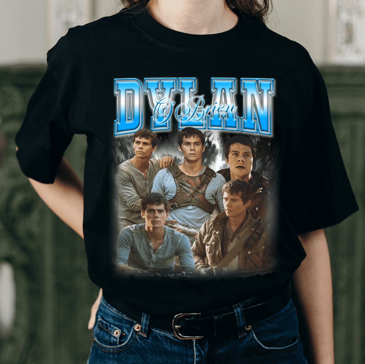 Retro Dylan O'Brien Shirt -Dylan Obrien Sweatshirt,Dylan Obrien Merch,Teen Wolf Shirt,Thomas ...