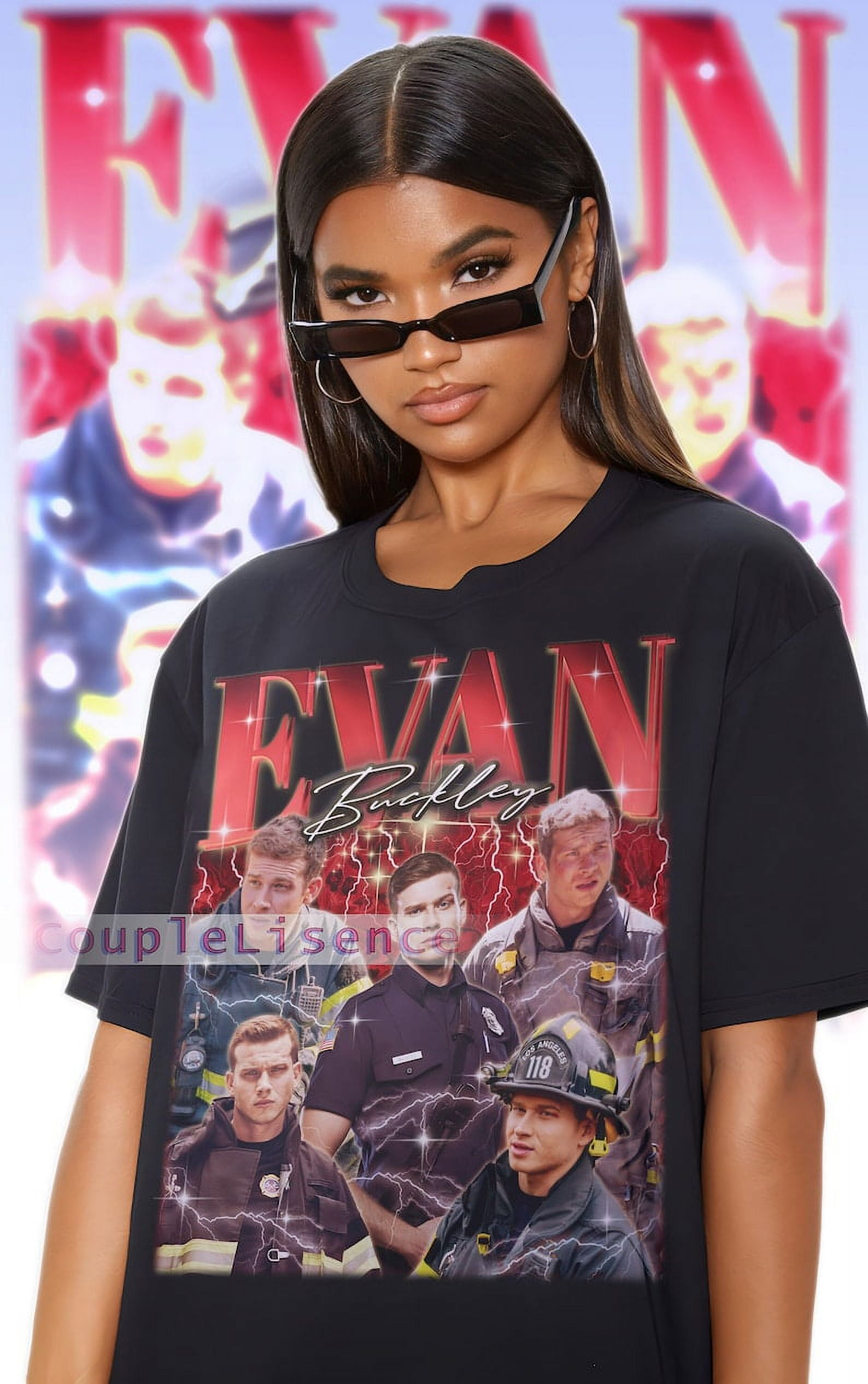 Retro EVAN BUCKLEY Vintage | Evan Buckley Homage Fan Tees | Evan ...