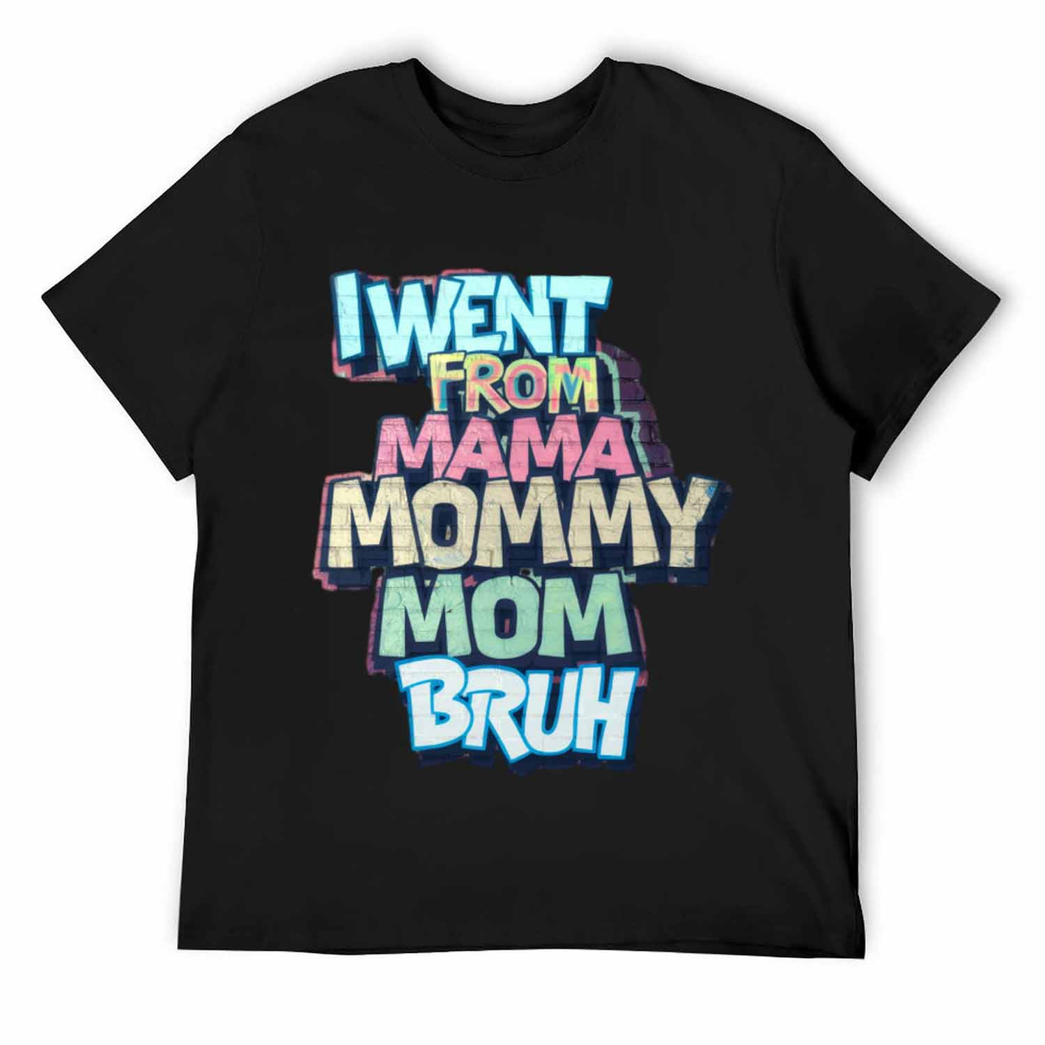 Retro Ekg Pulse Pole Vault Gift Athlete I Went From Mama Mommy Mom Bruh ...