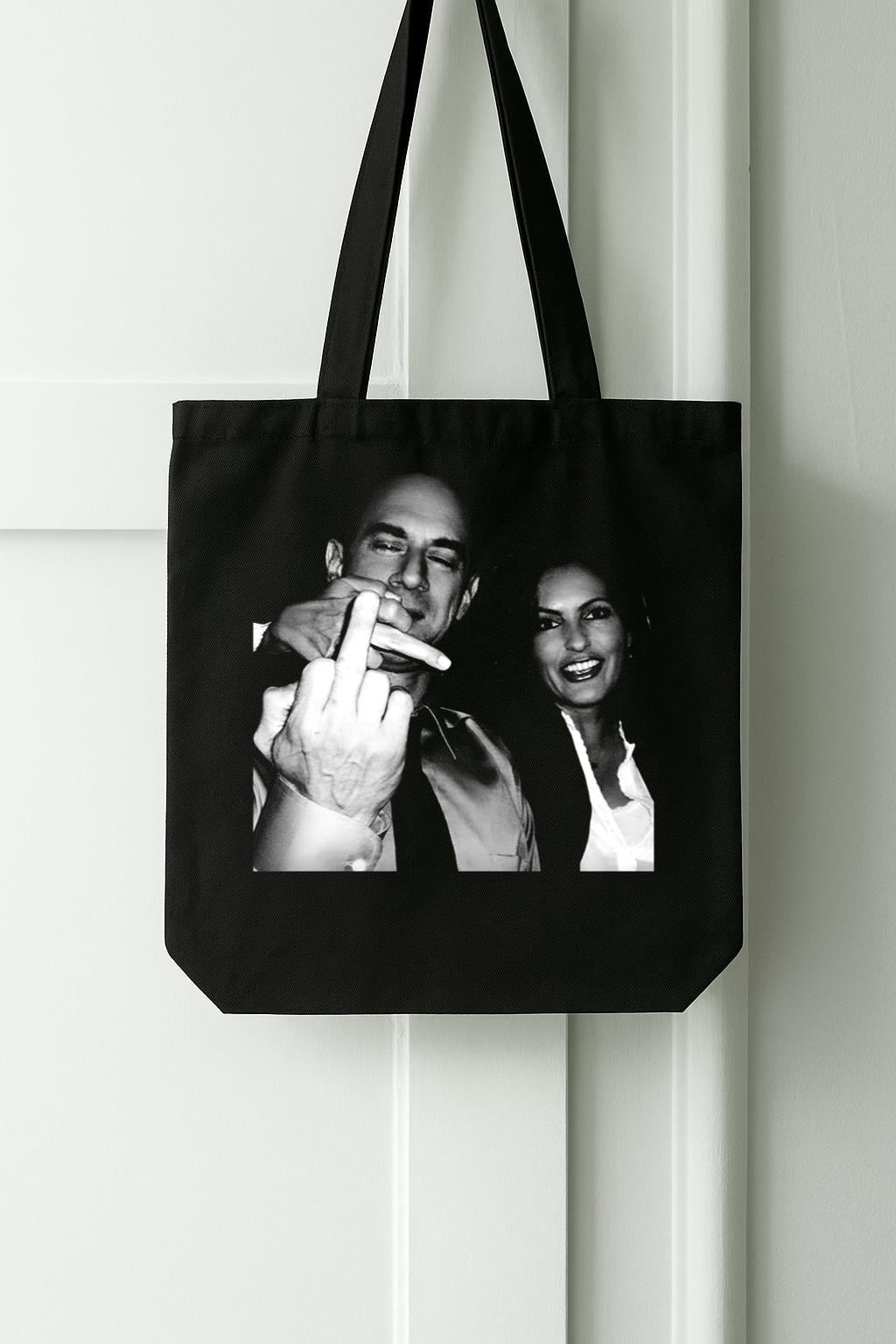 Retro Elliot Stabler And Olivia Benson Bag, Elliot And Olivia Bag, Law ...