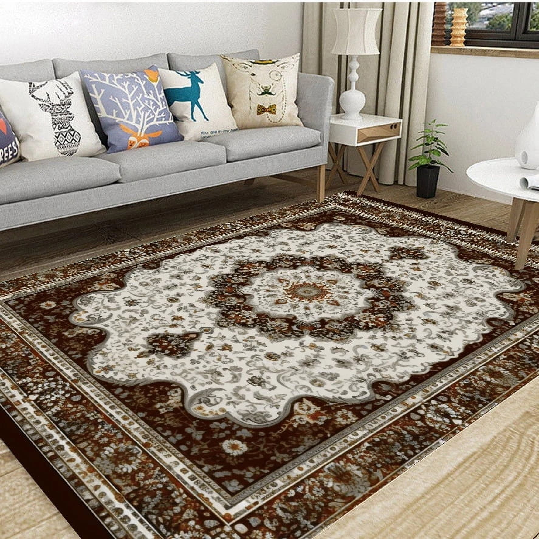 Retro Ethnic Carpets for Living Room Large Area Rugs Home r Hallway ...