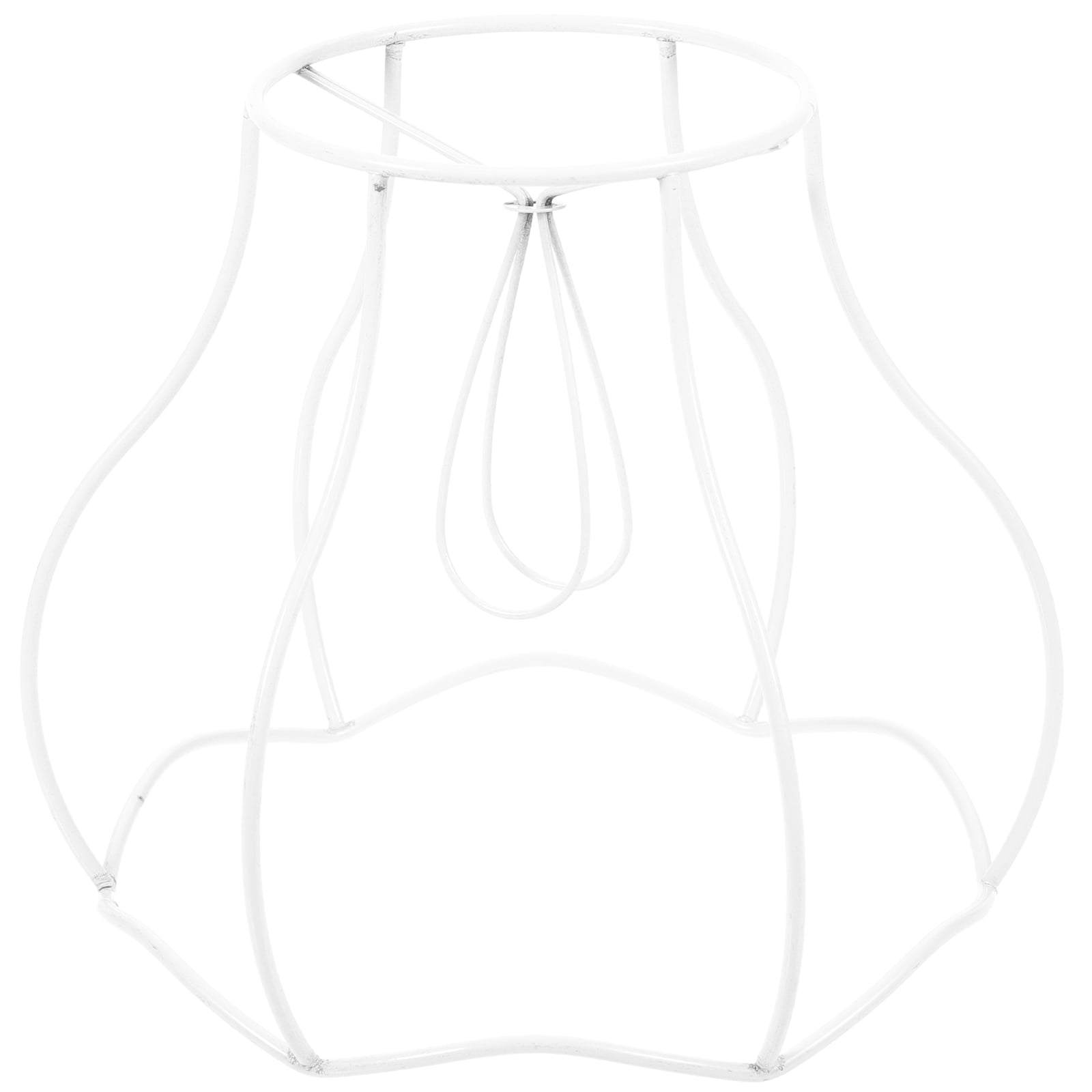 FESTFENDS Diy Lampshade Bracket White Metal 1Pack 6.7X6.7X5.9In ...
