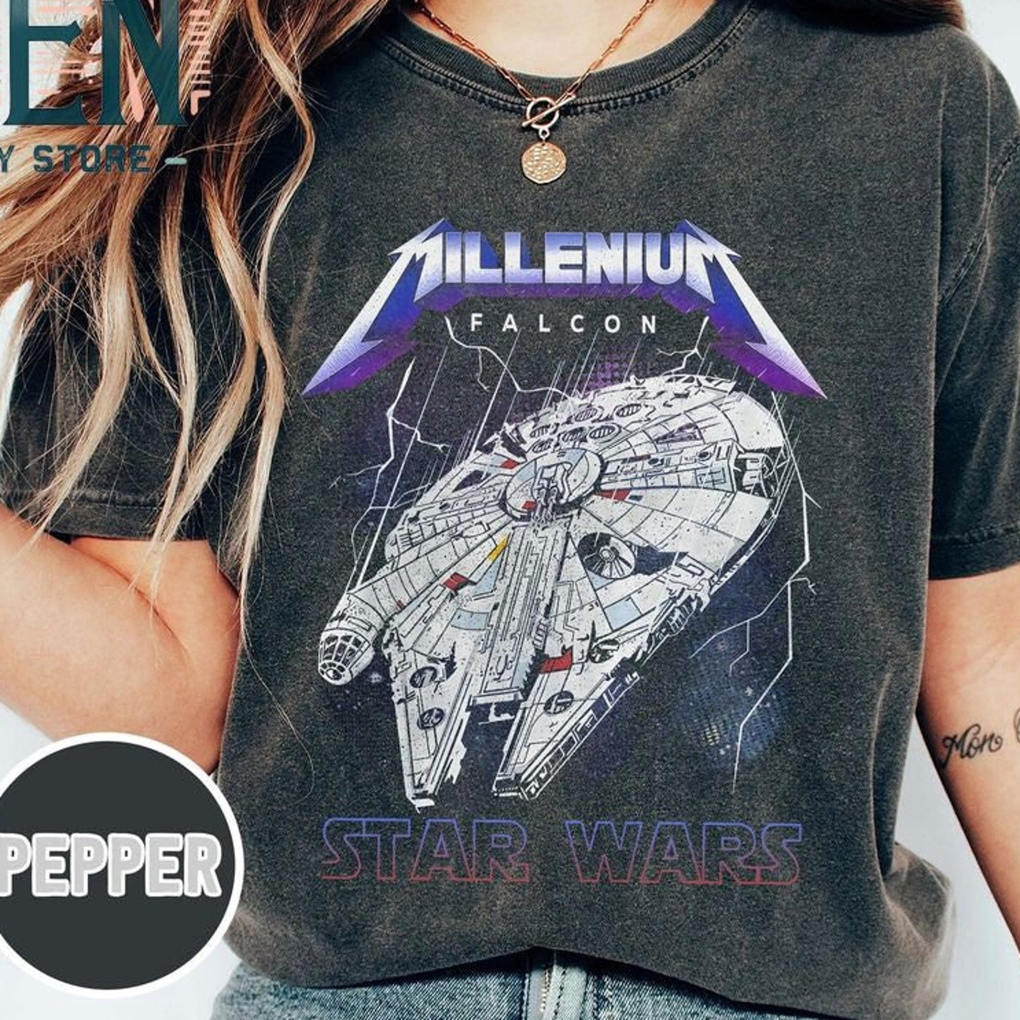 Retro Faded Iconic Spacecraft & Bold Text Graphic Comfort Colors T ...