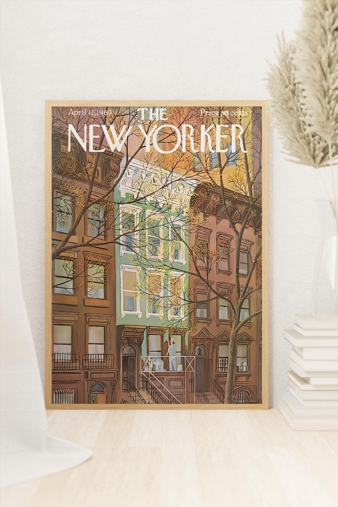 Retro Fall Magazine Cover Poster, Stretched Size 8x12 - Walmart.com