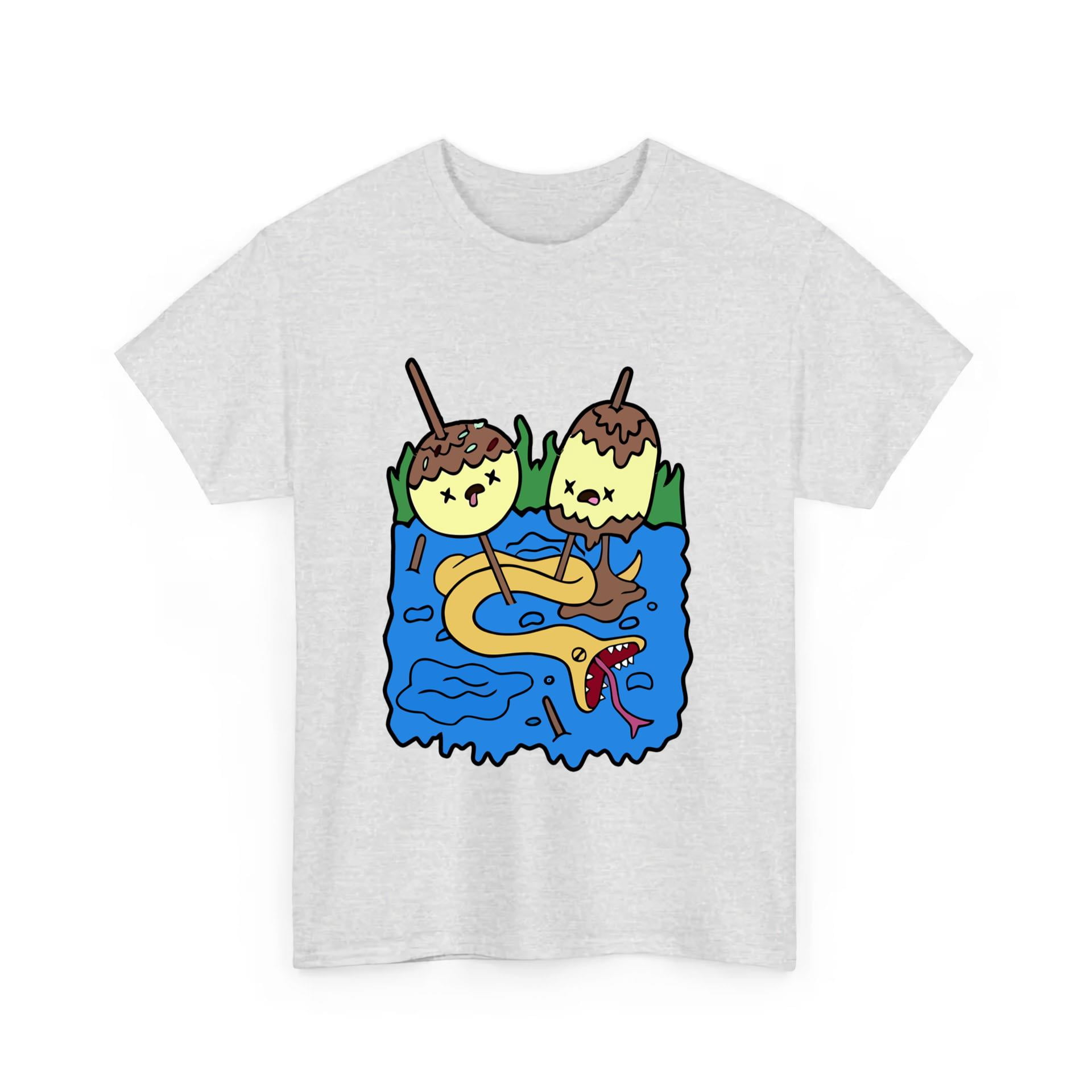 Retro Fantasy Cartoon Shirt, Fun Animated Character Fan Tee - Walmart.com
