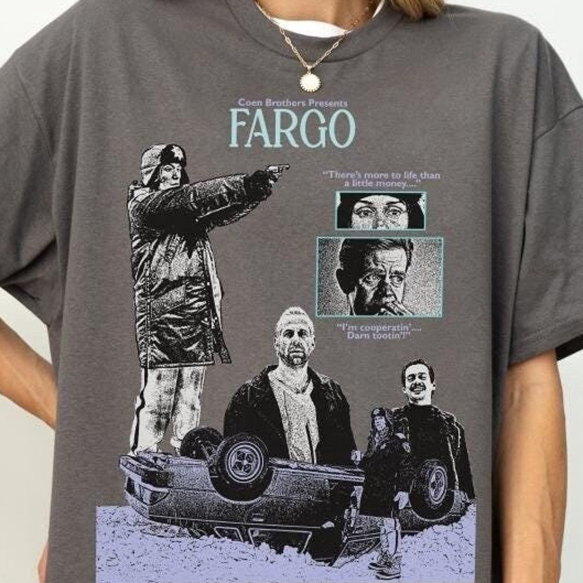 Retro Fargo Movie Shirt -Retro Movie Shirt,Vintage Movie Shirt,Movie ...